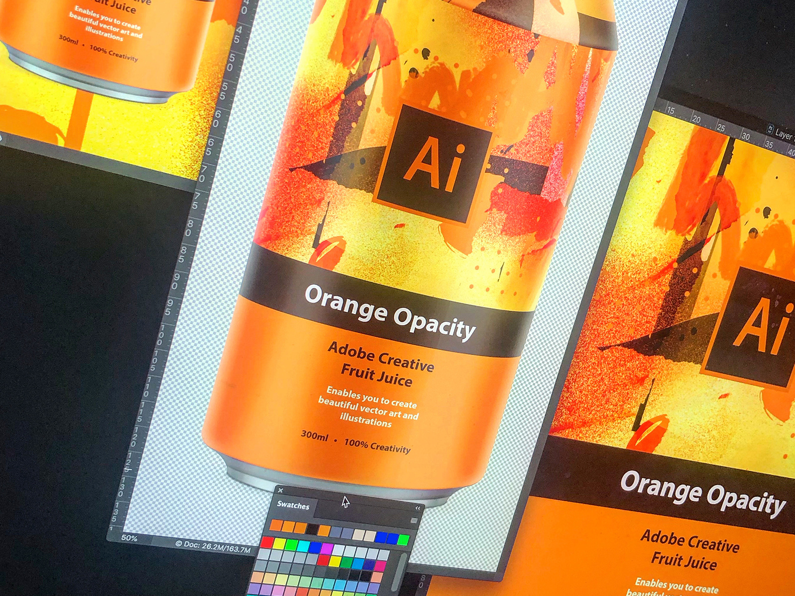 Adobe Creative Fruit Juice | Adobe Illustrator by MadeByStudioJQ on ...