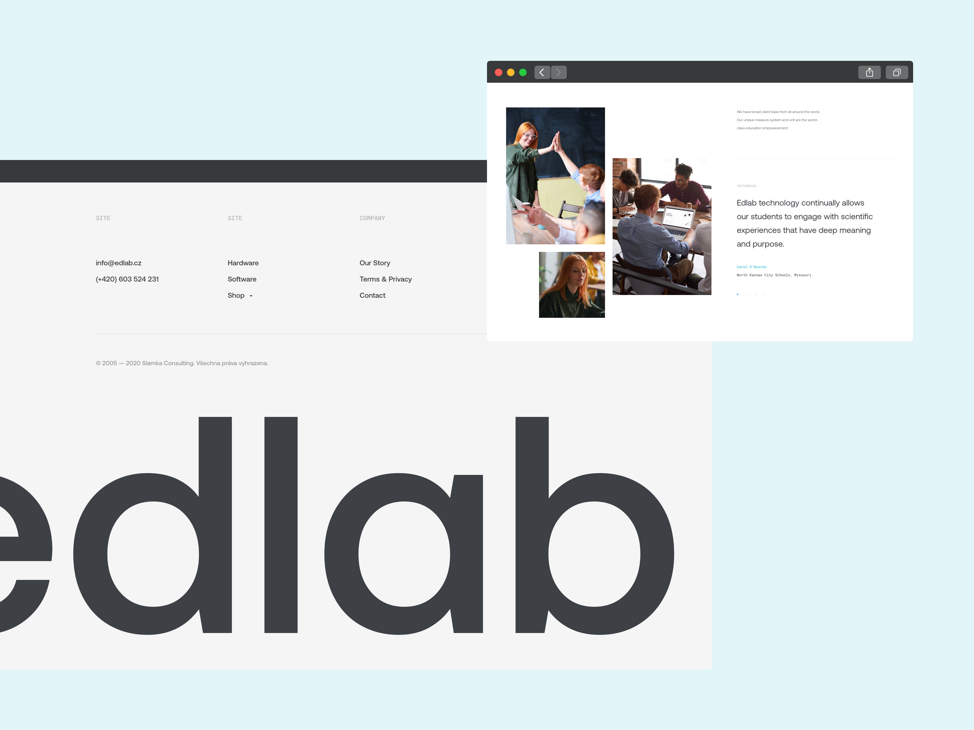 edlab — Webstie by Charlie for Soulmates on Dribbble