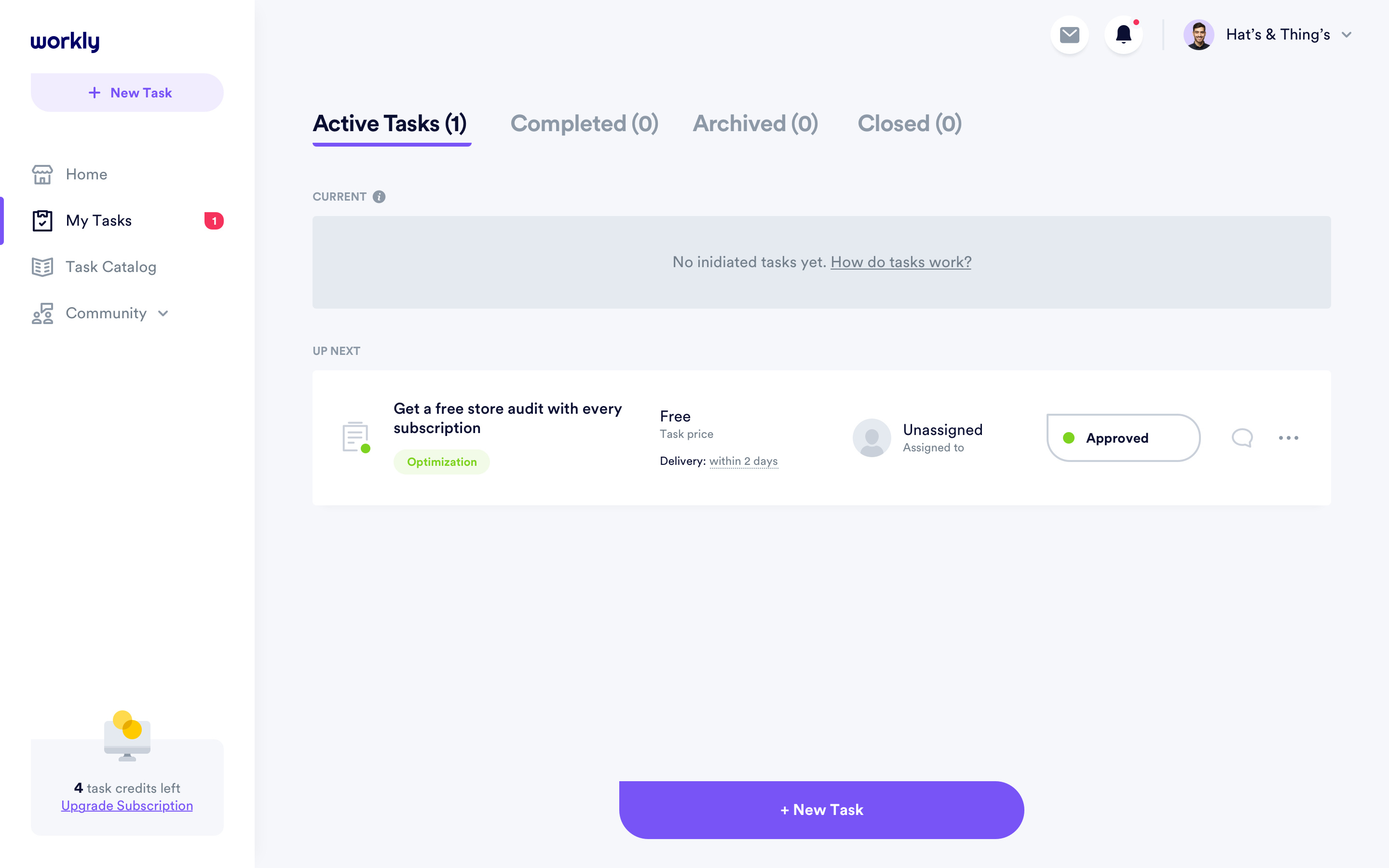 Workly - My Tasks List by Filip Justić for Balkan Brothers on Dribbble