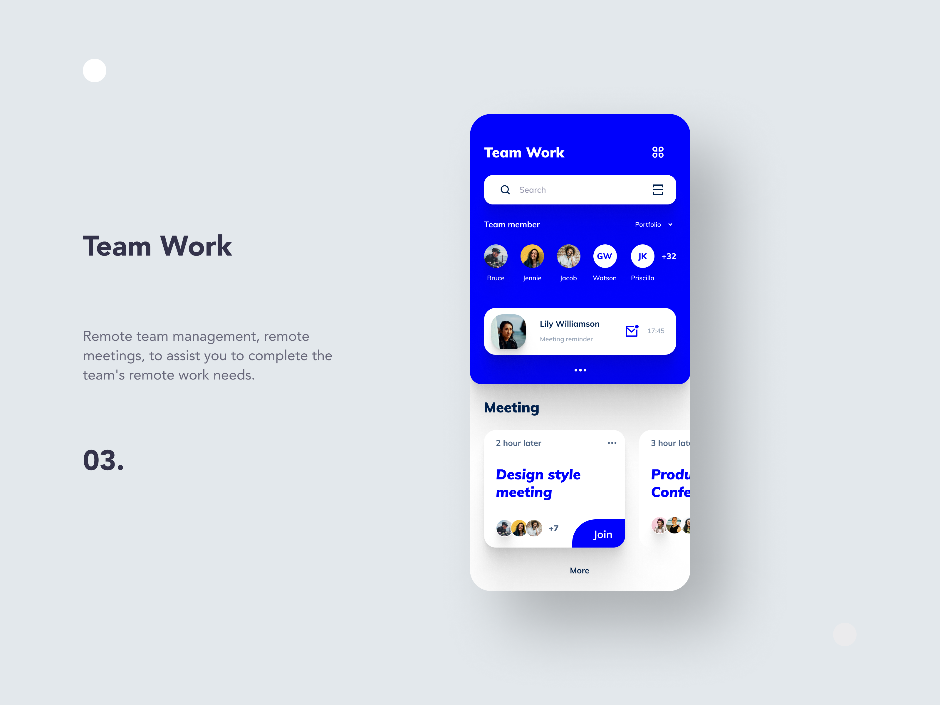 Remote work App Design by YueYue for Top Pick Studio on Dribbble