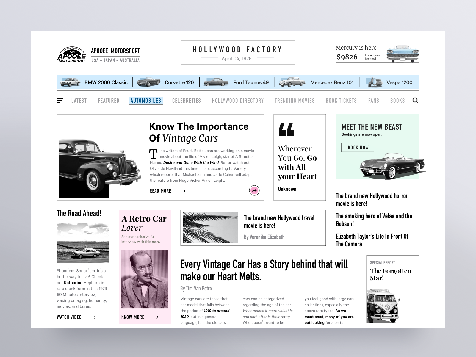 Retro News Components by Vishnu Prasad V P on Dribbble