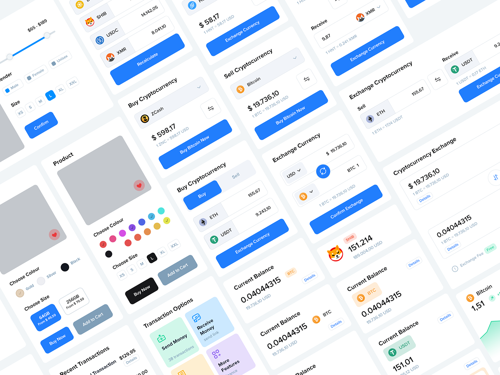 Basic UI Components by KL-Webmedia on Dribbble