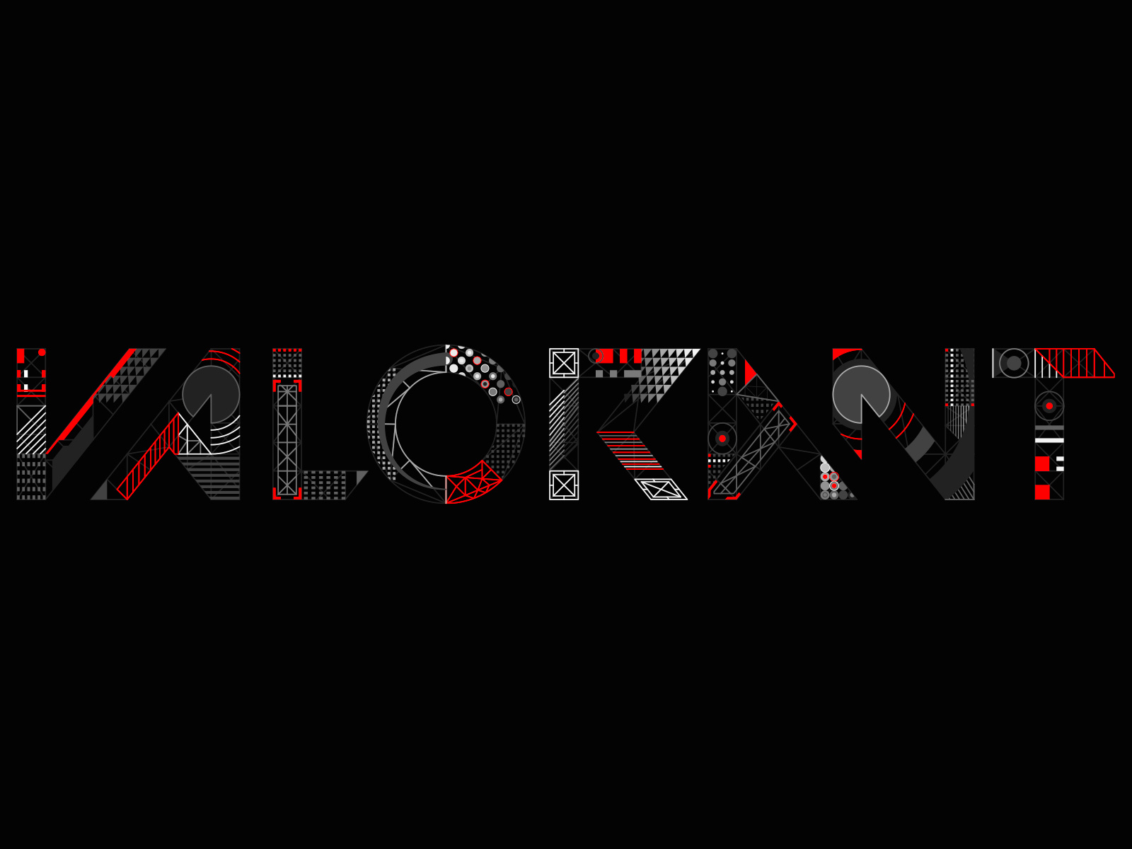 Geometric Valorant Wallpaper by Ollie Taylor 😎 on Dribbble