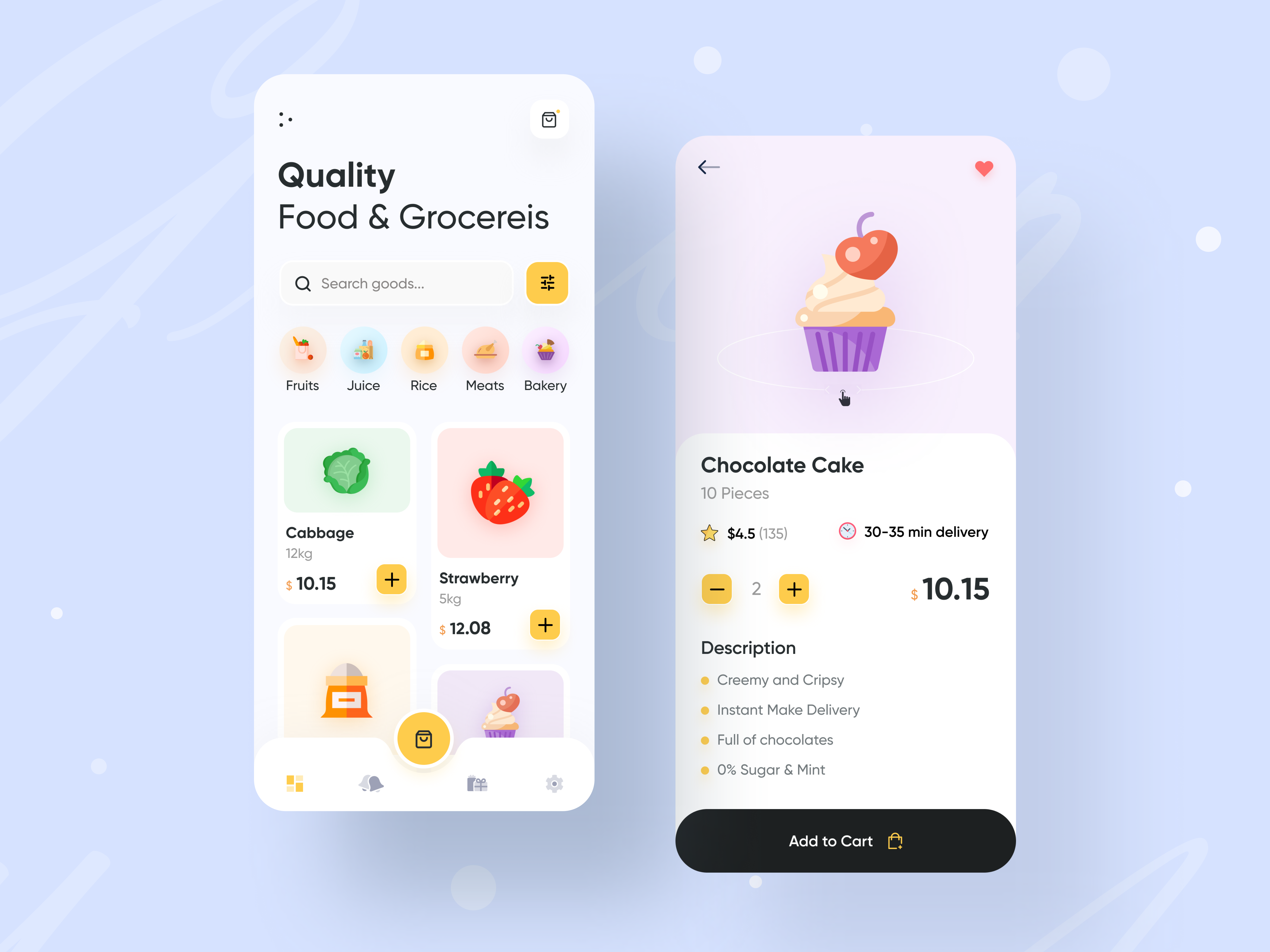 Grocery Store App 🔥🔥 by S. Datta 💯 for Aero | UX/UI Design Agency on ...