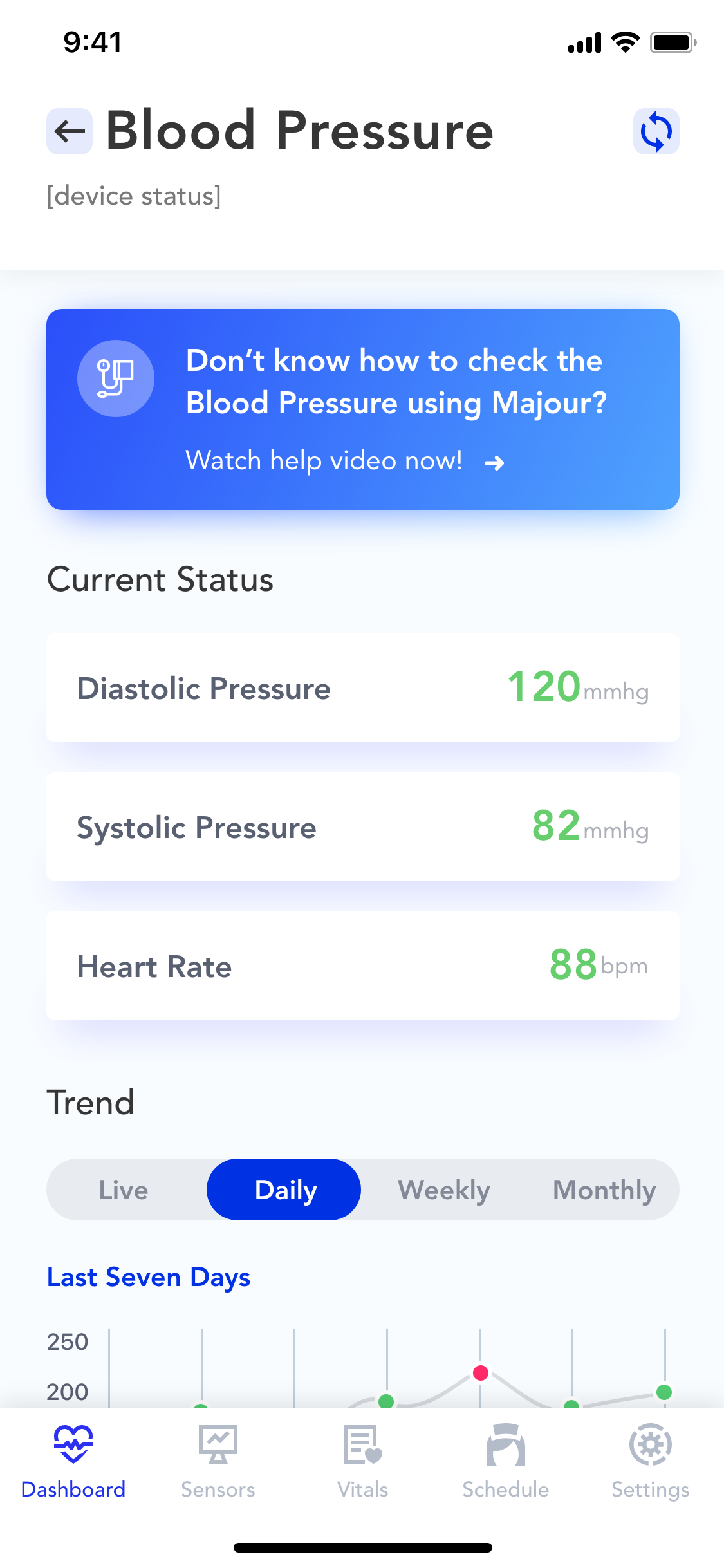 Health Monitoring App by Arjun Kani on Dribbble