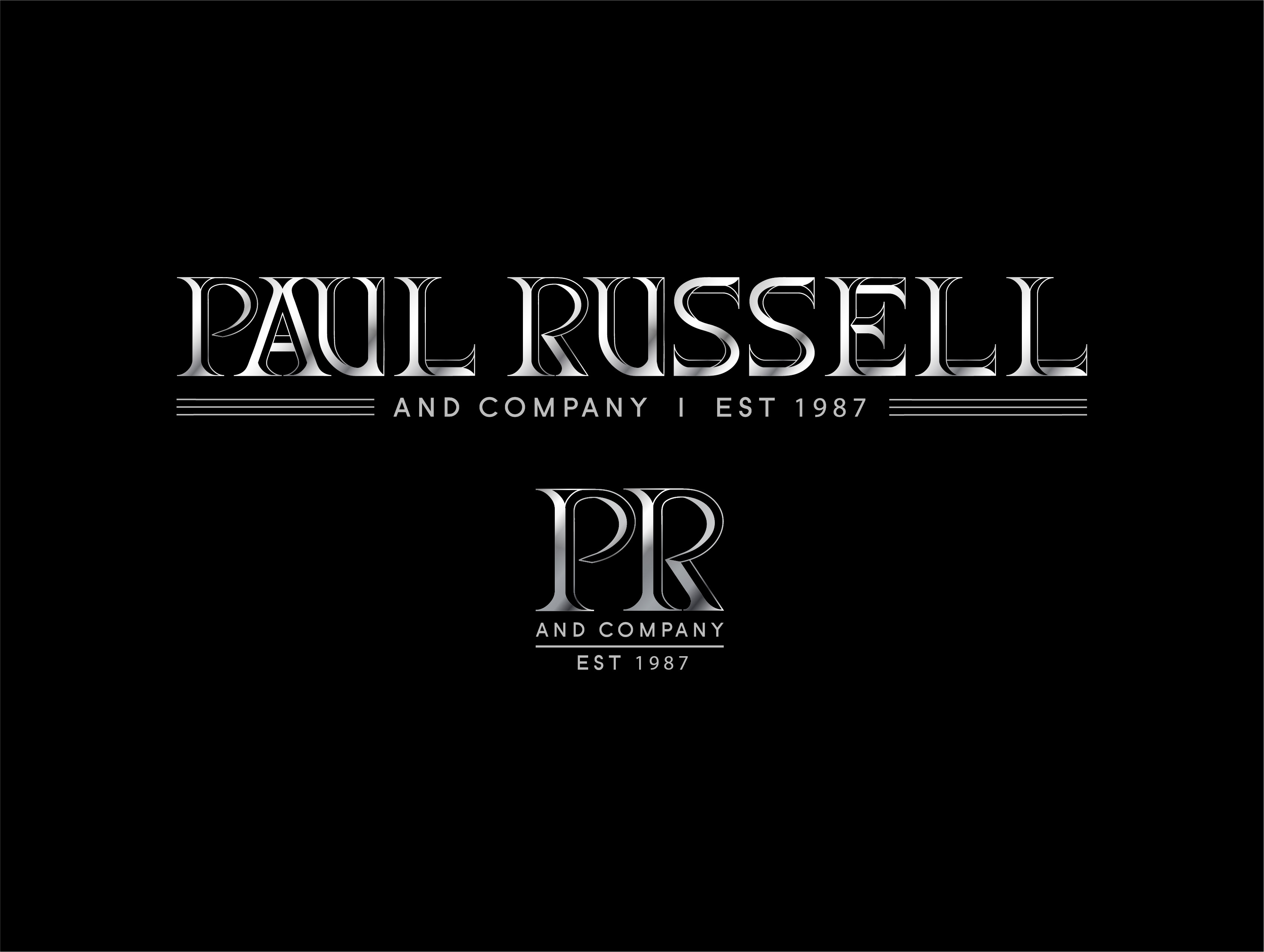 Paul Russell Logo by Micah Gilbert on Dribbble