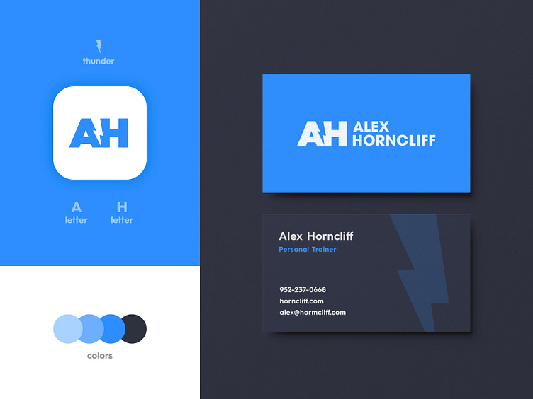 Alex Horncliff - Business Card Design by Wisecraft on Dribbble
