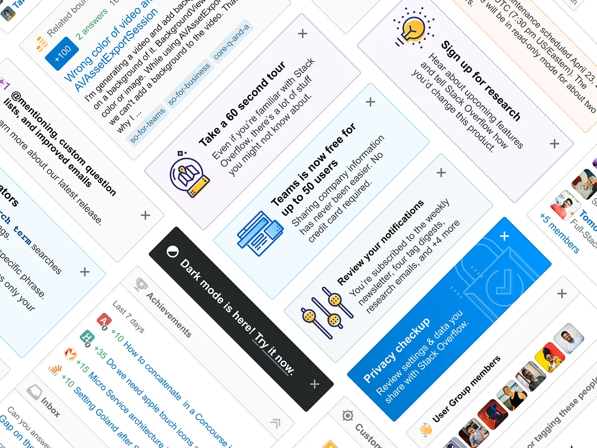 Stack Overflow | Dribbble