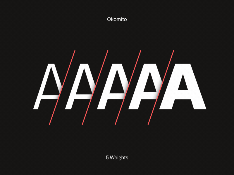 Okomito - 9 Styles by Animography on Dribbble