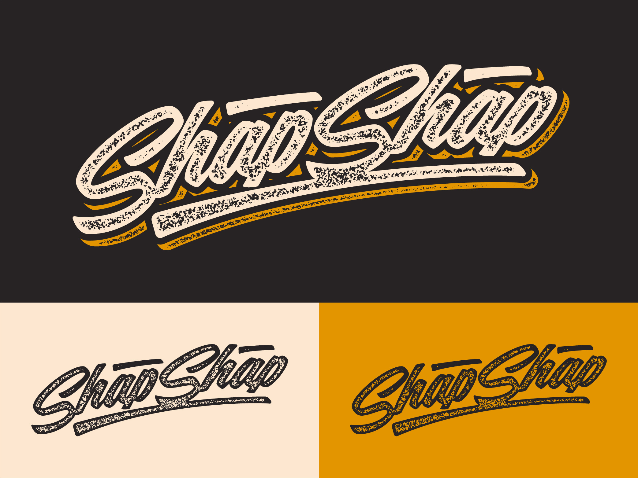 Shap Shap - Vectored by Zachary Styles on Dribbble