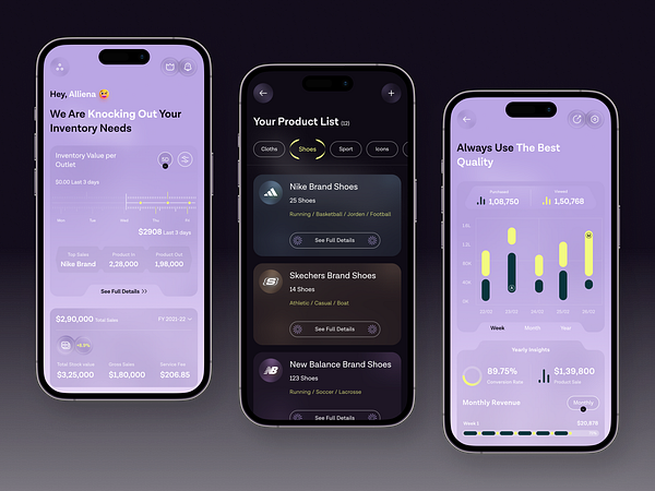 Inventory Management App by 300Mind UI/UX for 300Mind on Dribbble