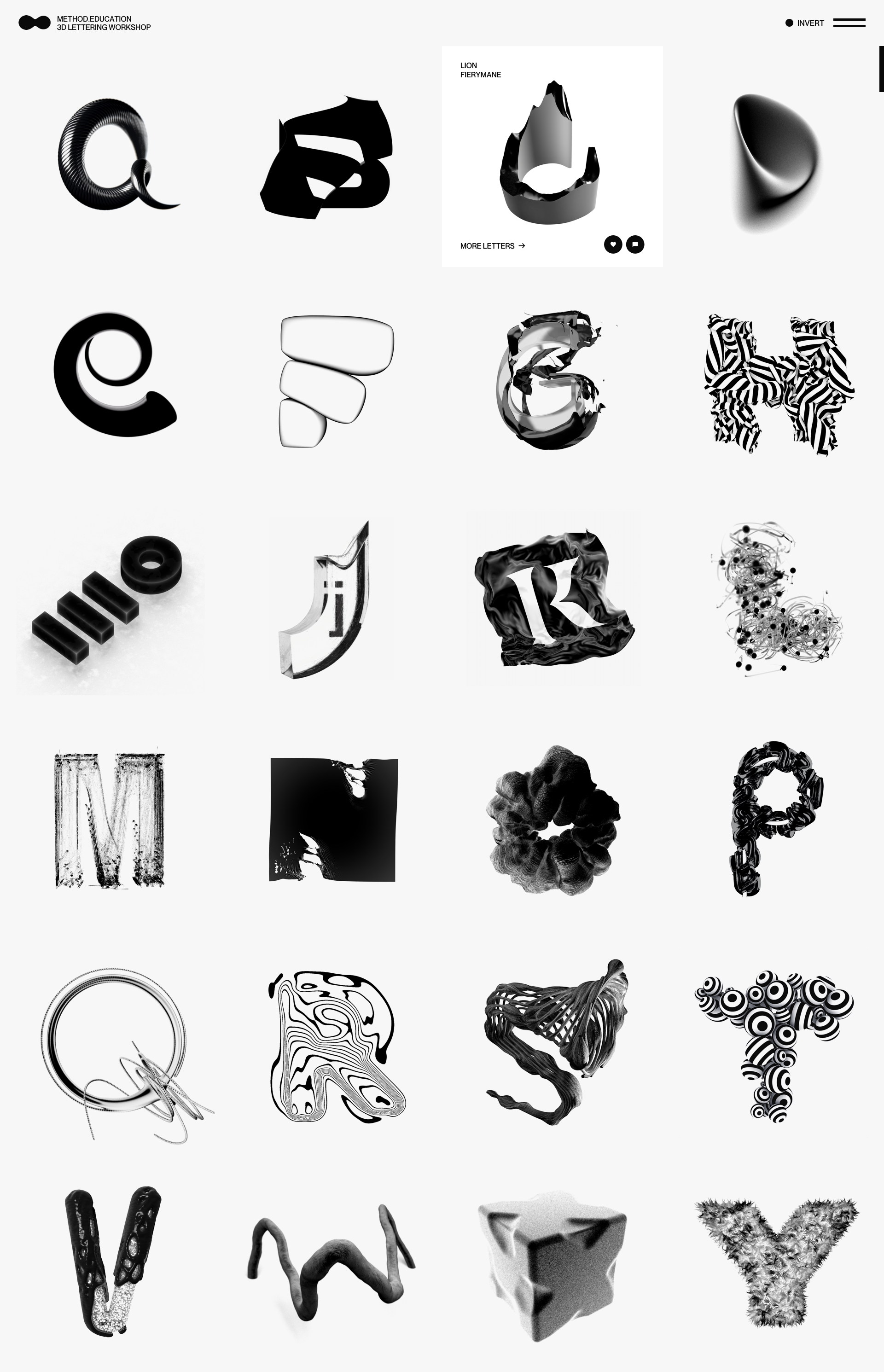 Alphabet by Mitya Andrievskiy on Dribbble