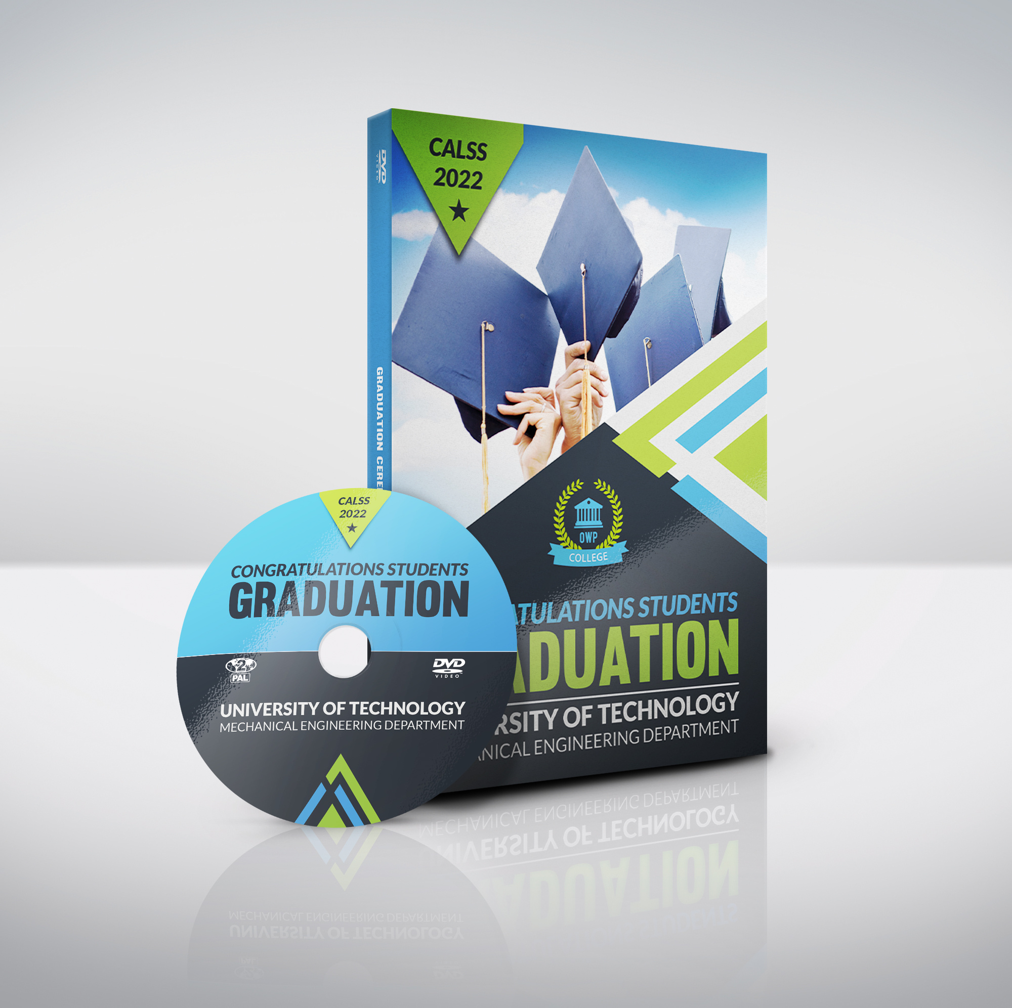 Graduation DVD Template by OWPictures on Dribbble