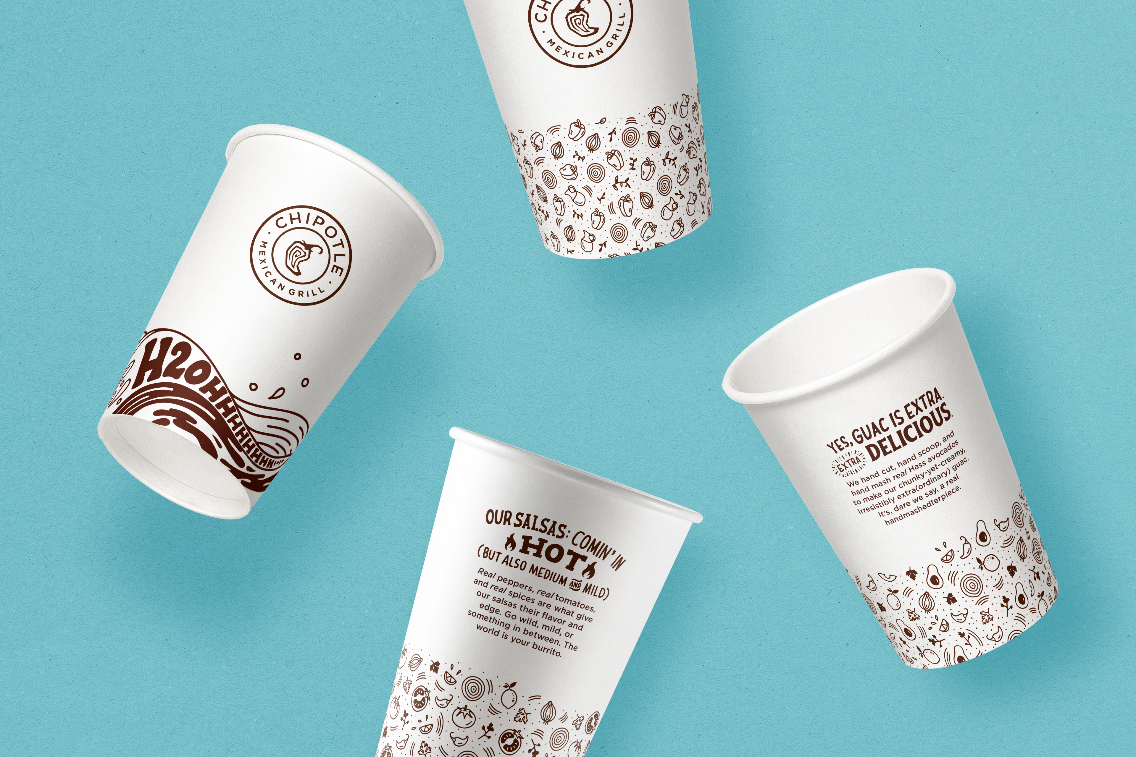 Chipotle, Real Ingredients Packaging by JD&Co. Design on Dribbble