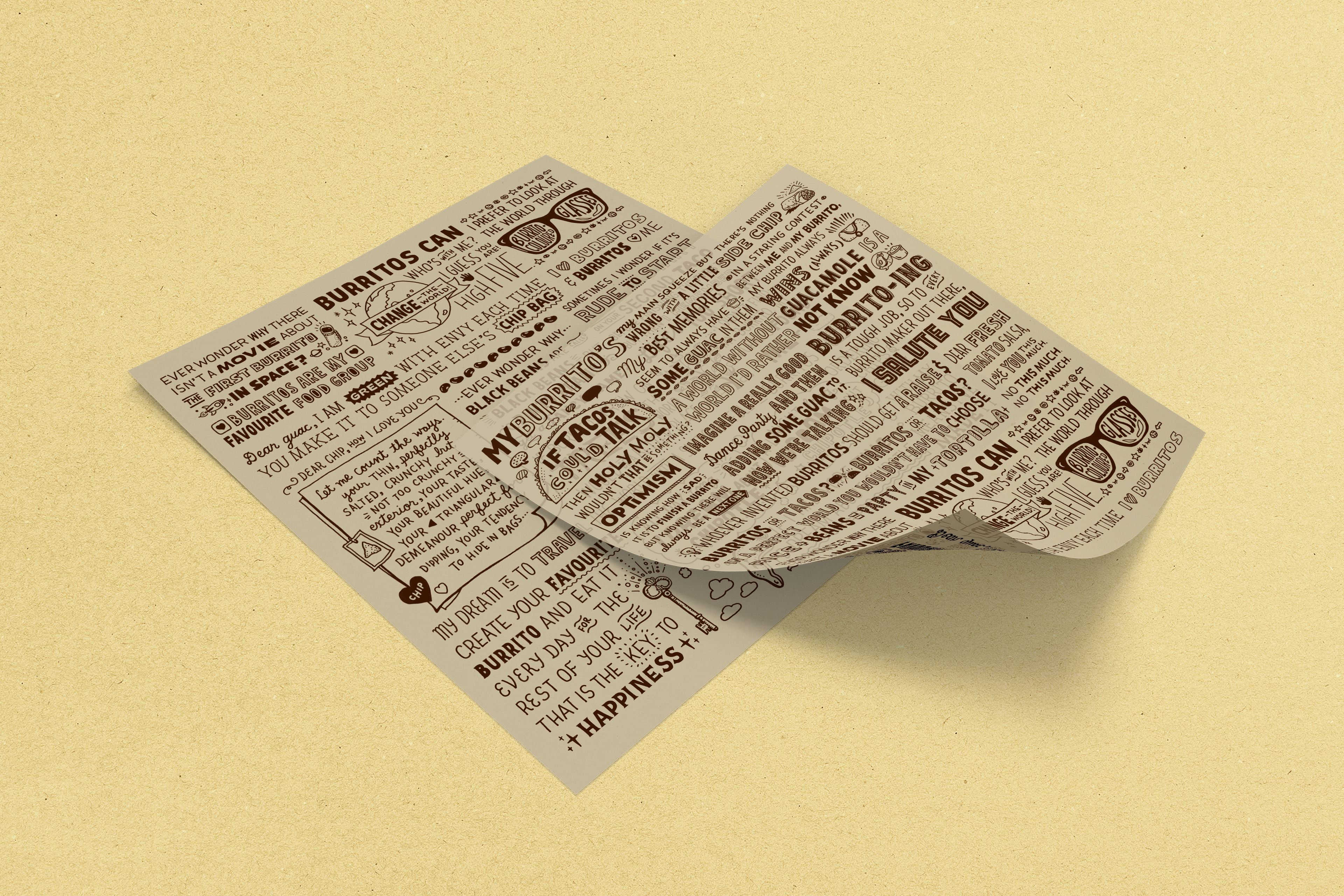 Chipotle, Real Ingredients Packaging by JD&Co. Design on Dribbble