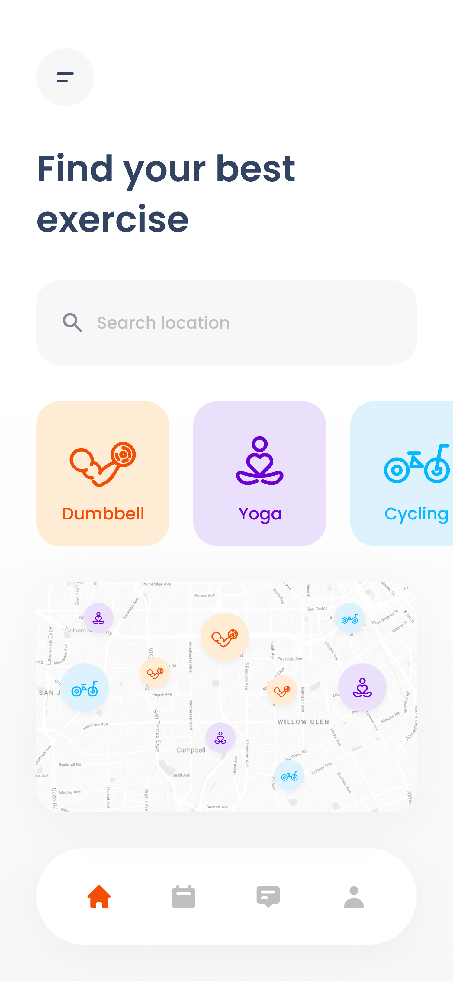 Exercise App 🏋🏻 by Shuvojit Dev for White Label on Dribbble