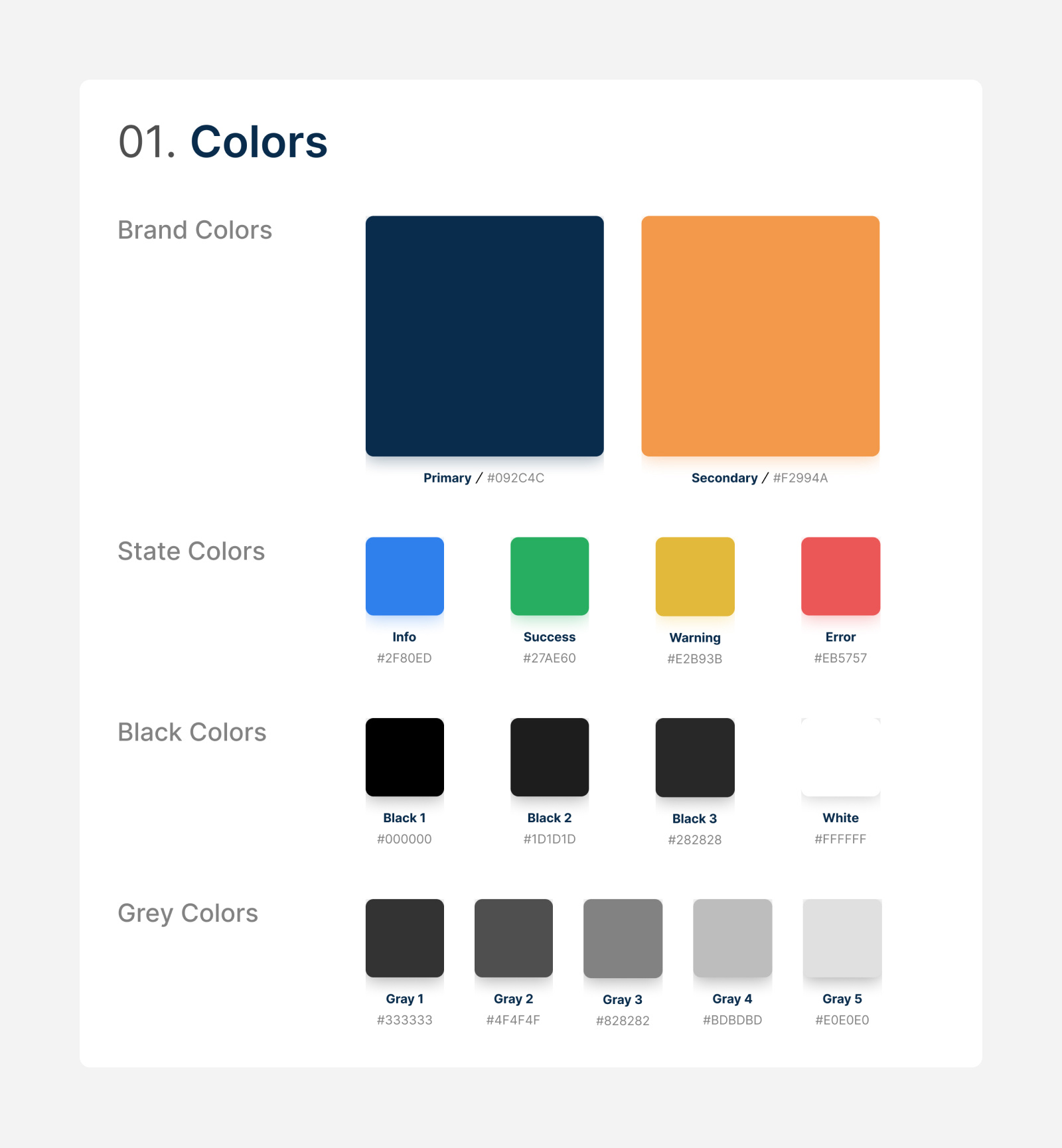 UI Style Guidelines by yahya Amirudin for Illiyin Studio on Dribbble