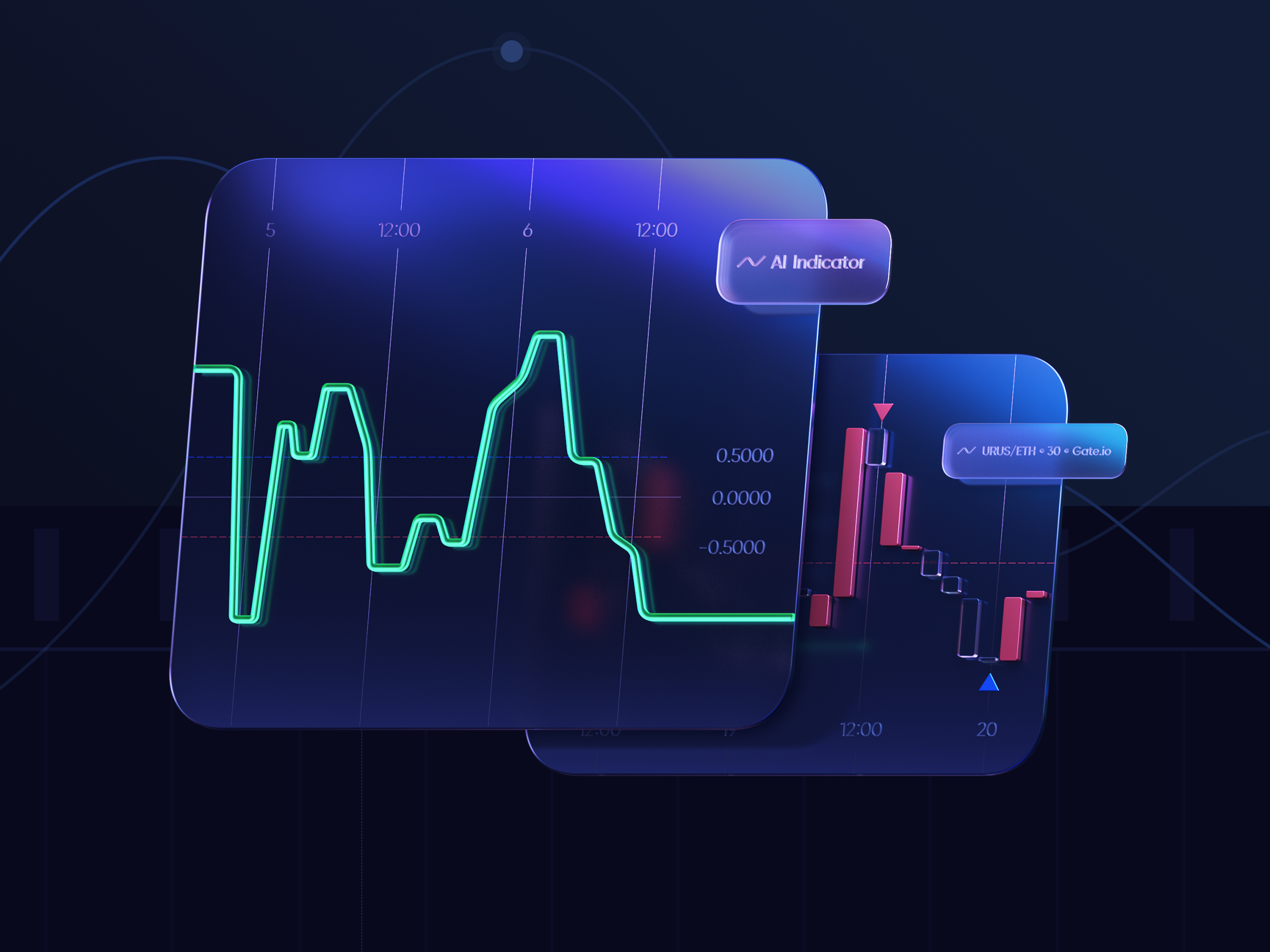 3D Illustrations for Cryptocurrency Trading Platform by Shakuro ...