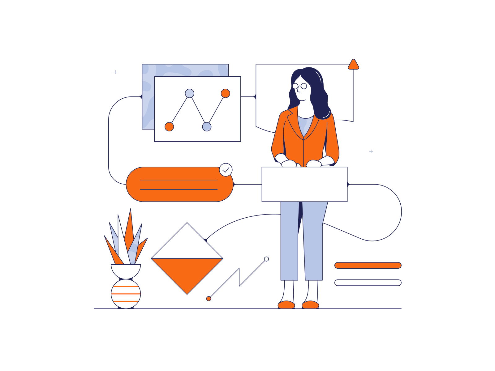Lucidchart Illustration Pt. 2 by Pavlov Visuals on Dribbble