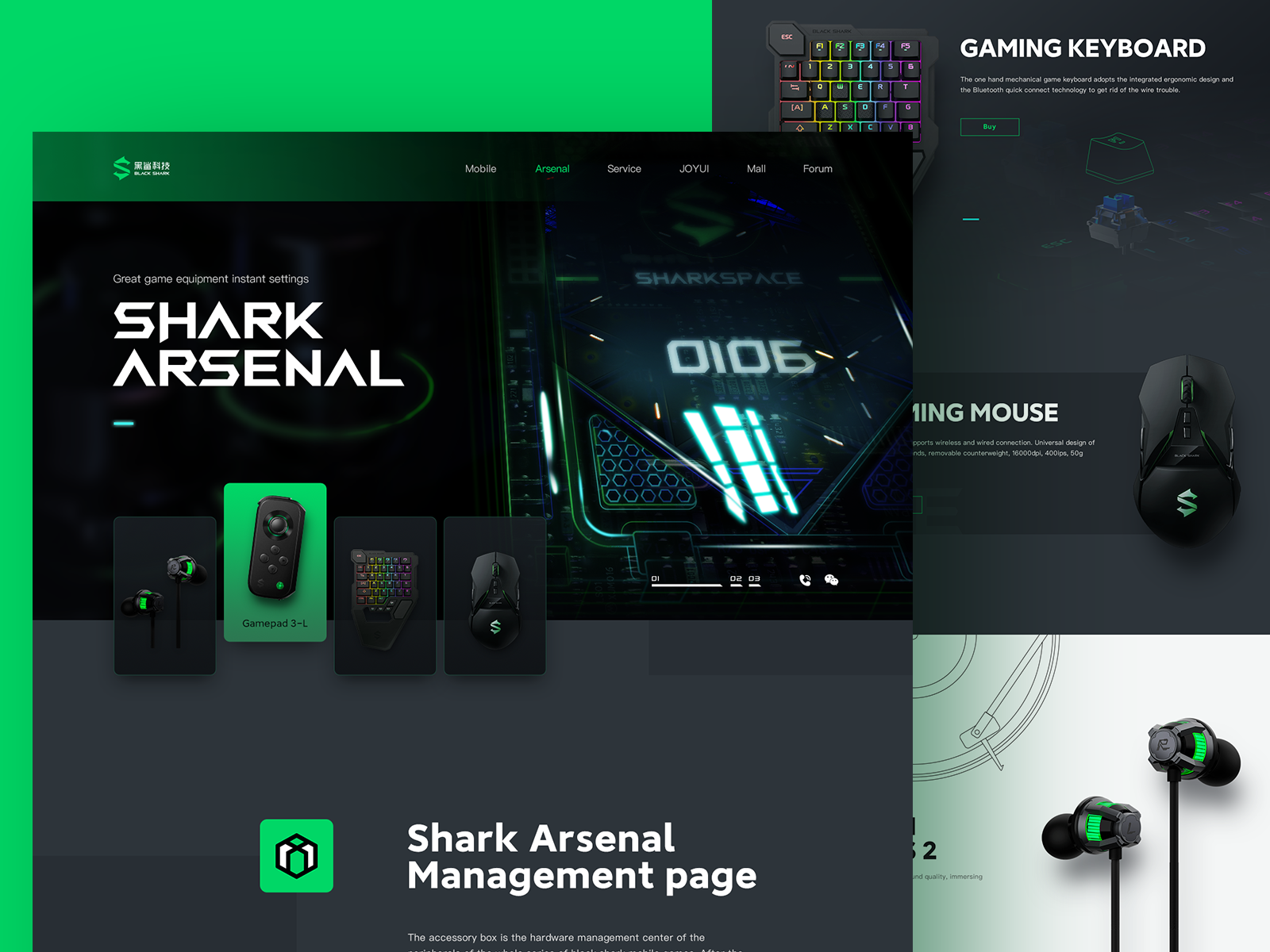 Shark Arsenal by Viki on Dribbble
