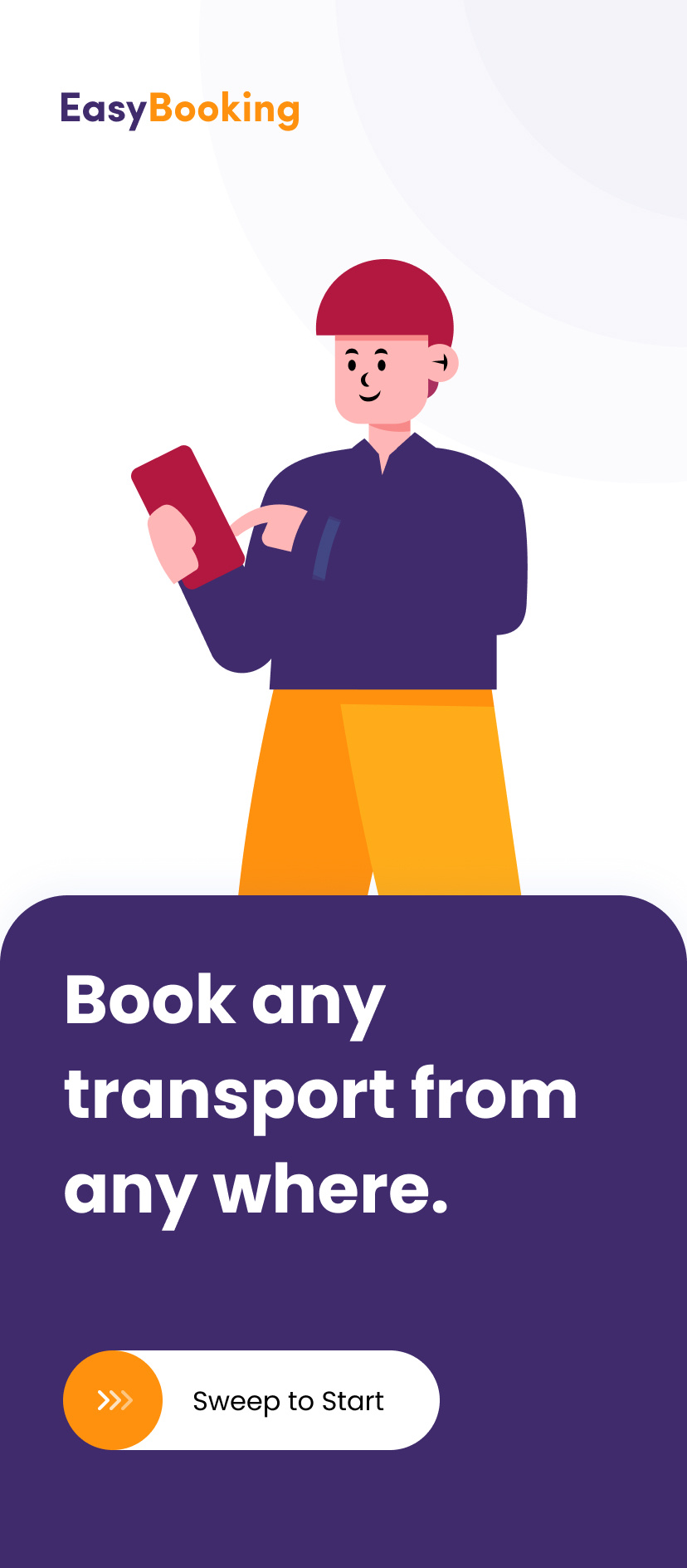 Easy Transport Booking app by Josim Uddin on Dribbble