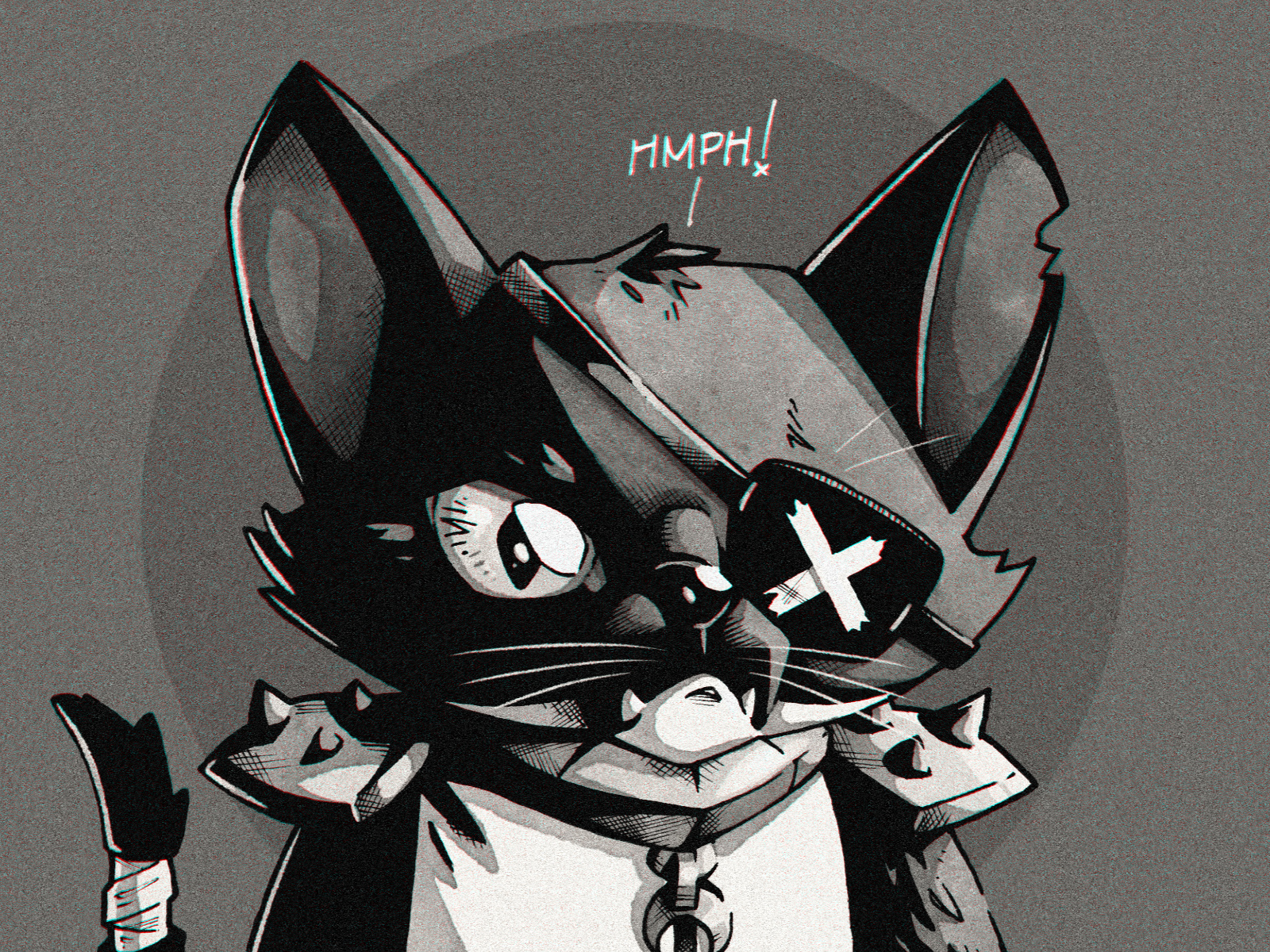 Hmph! 😾 by Christi du Toit on Dribbble