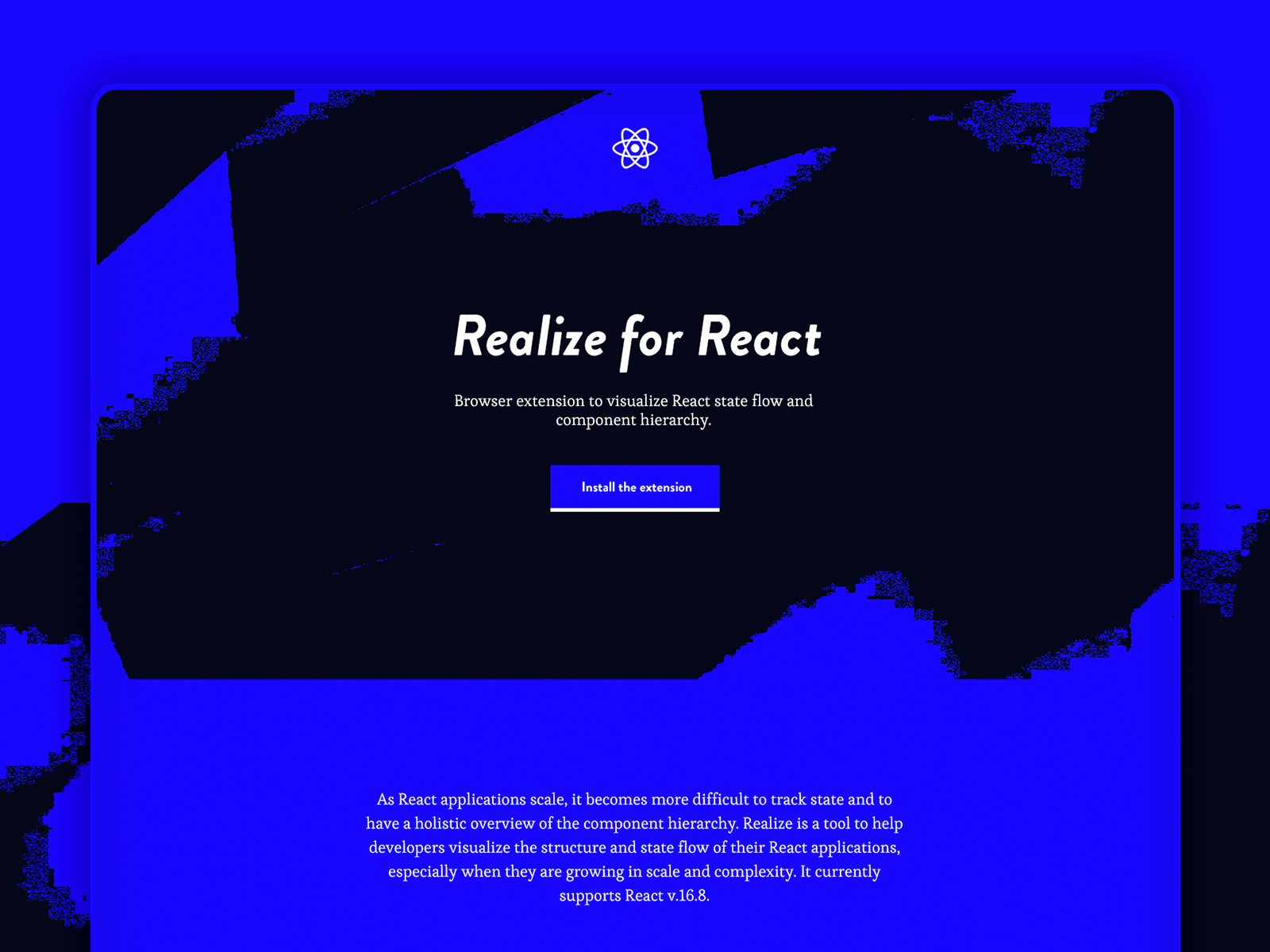 Landing page design for Chrome extension by Cosmin Serban on Dribbble