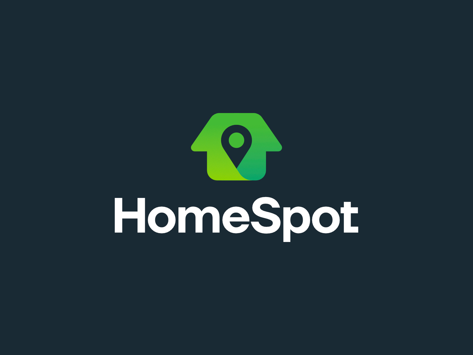 Home Spot - Logo Design by Pedro Eira on Dribbble