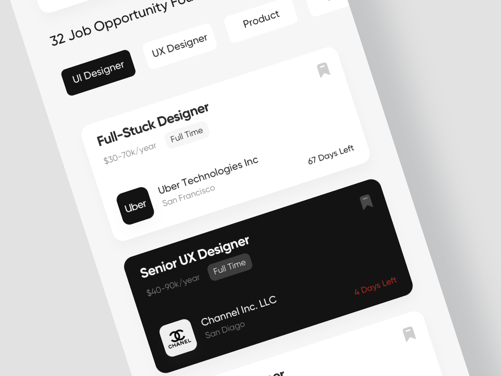 Job Finder App Design by Imran Hossain on Dribbble