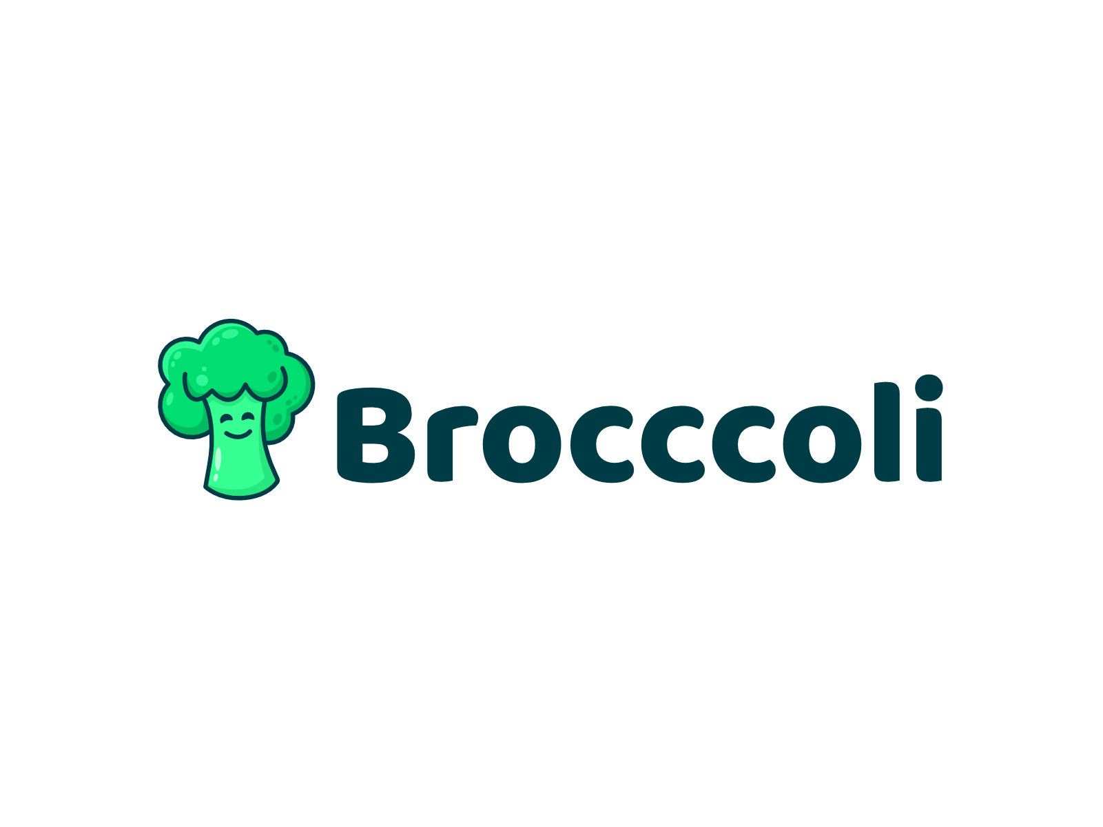 Brocccoli / broccoli logo / logo design / logotype by Iblowyourdesign ...