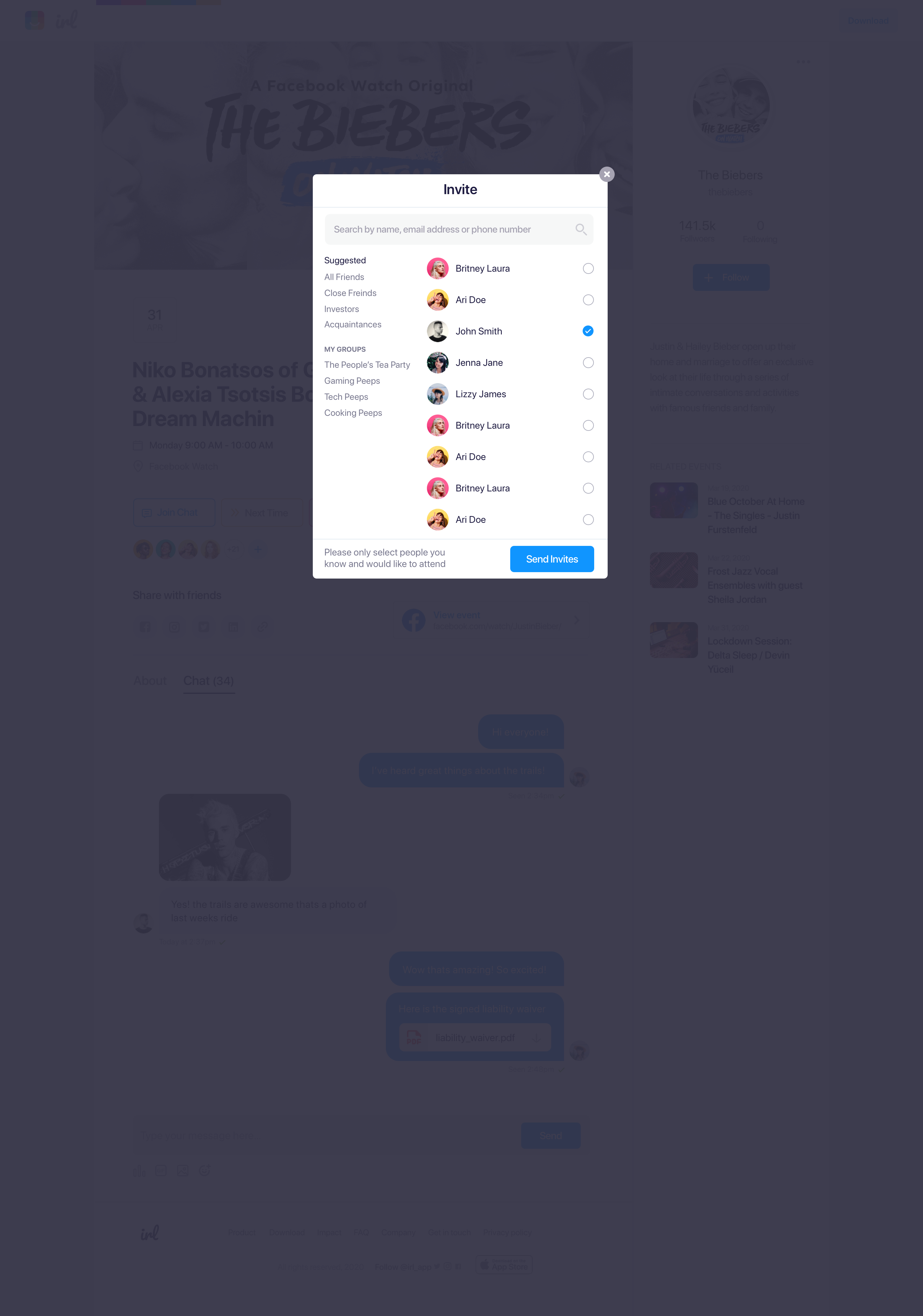Online Chat Ui by Alex Banaga on Dribbble