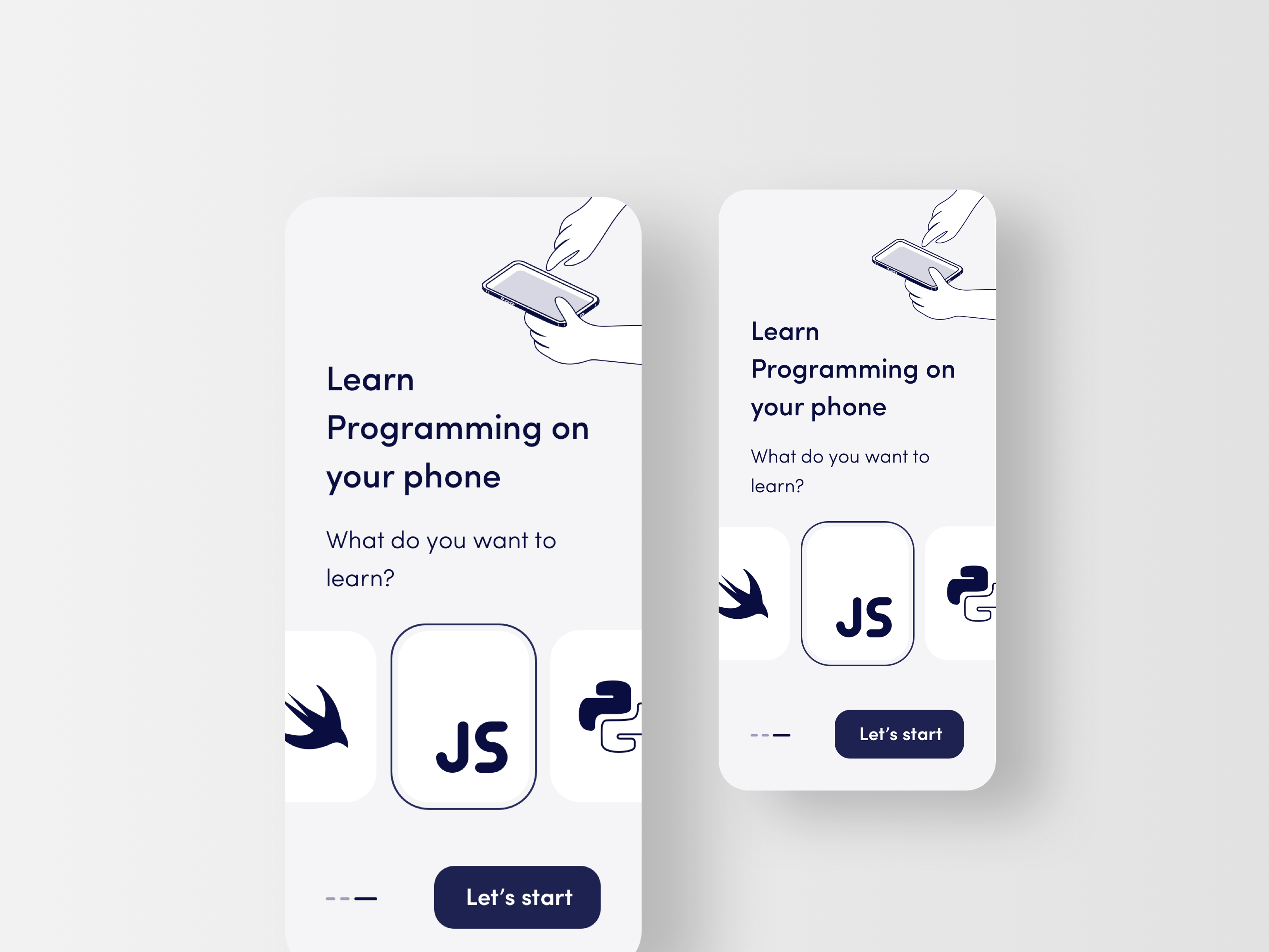 Programming Educational Platform by Jack R. for RonDesignLab ⭐️ on Dribbble