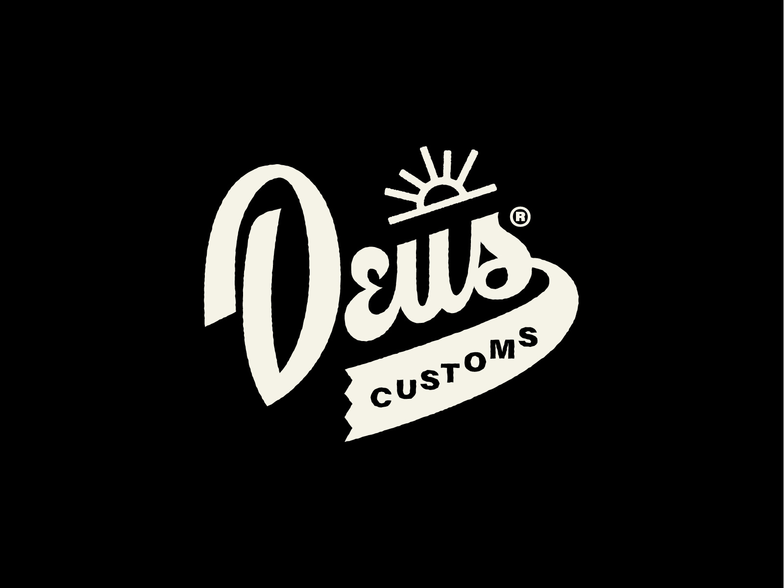 Deus Customs - Logo Version #01 by Alex Aperios on Dribbble