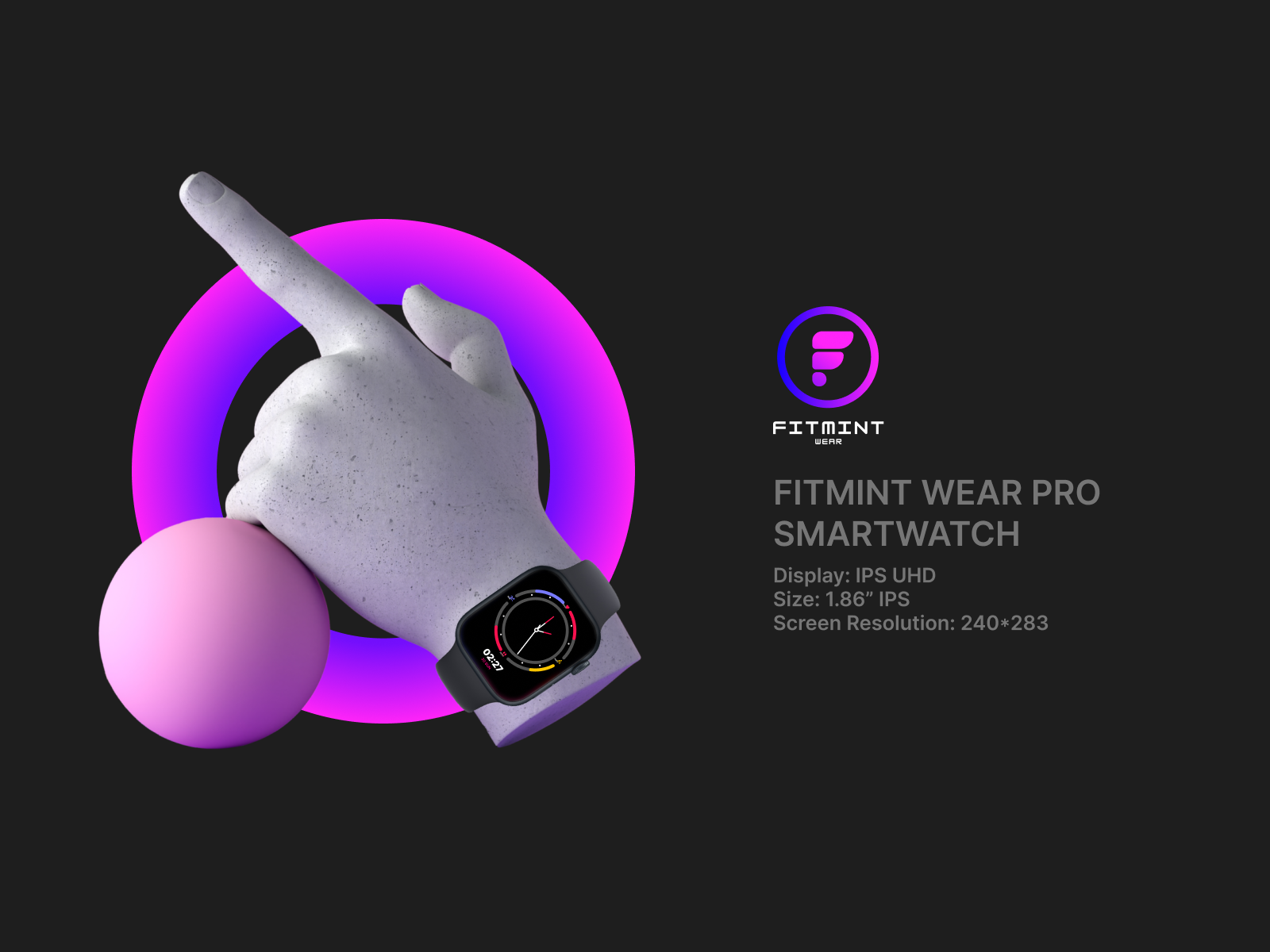 Smart Watch Screen | Figma Design | Fitmint Wear Pro by Swati Bhardwaj ...
