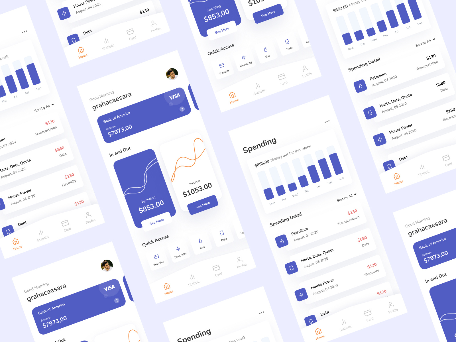 Finance App Management by grahacaesara ☘️ for Pixelz on Dribbble
