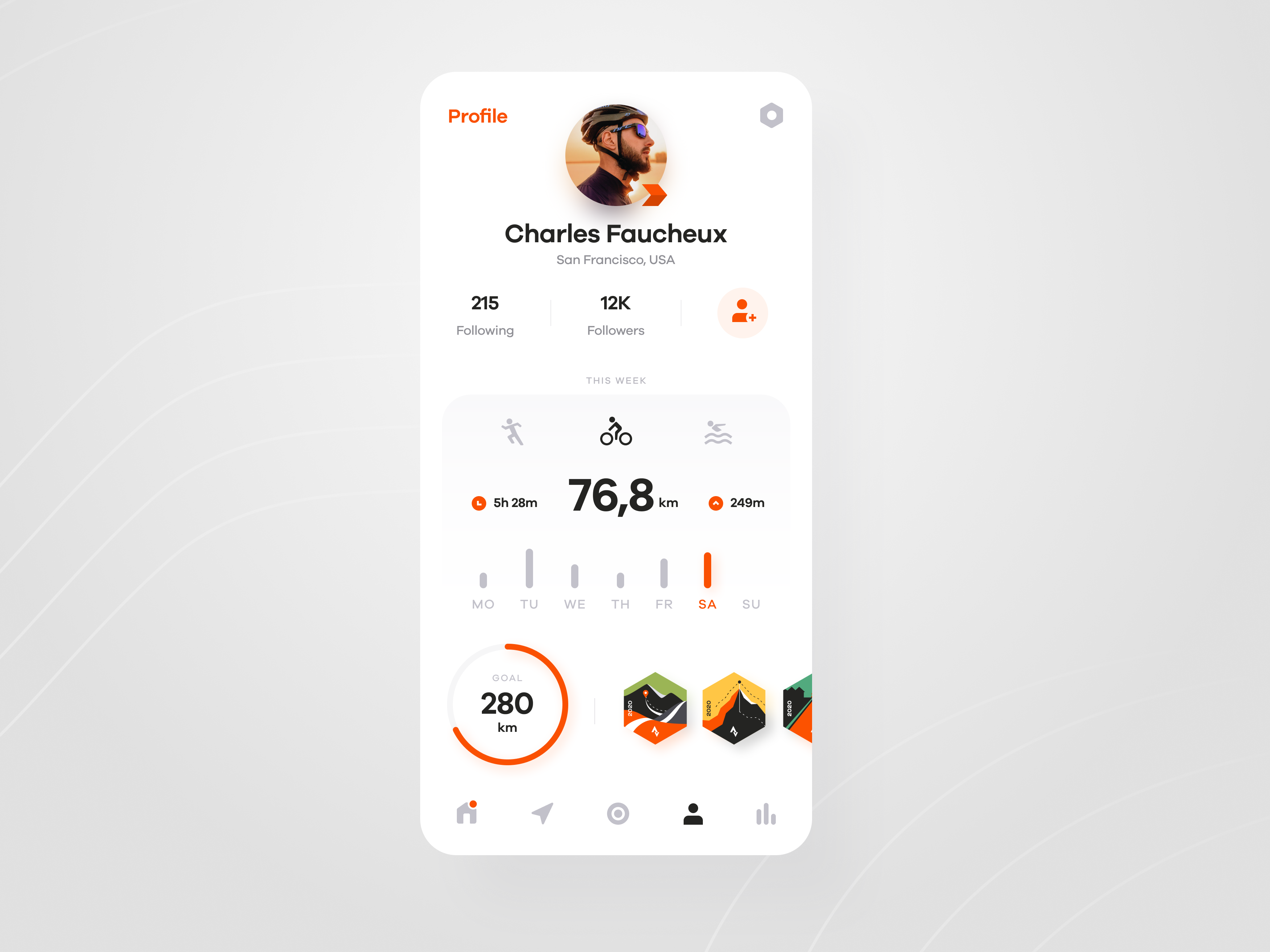 Strava App Redesign by BERÄ on Dribbble