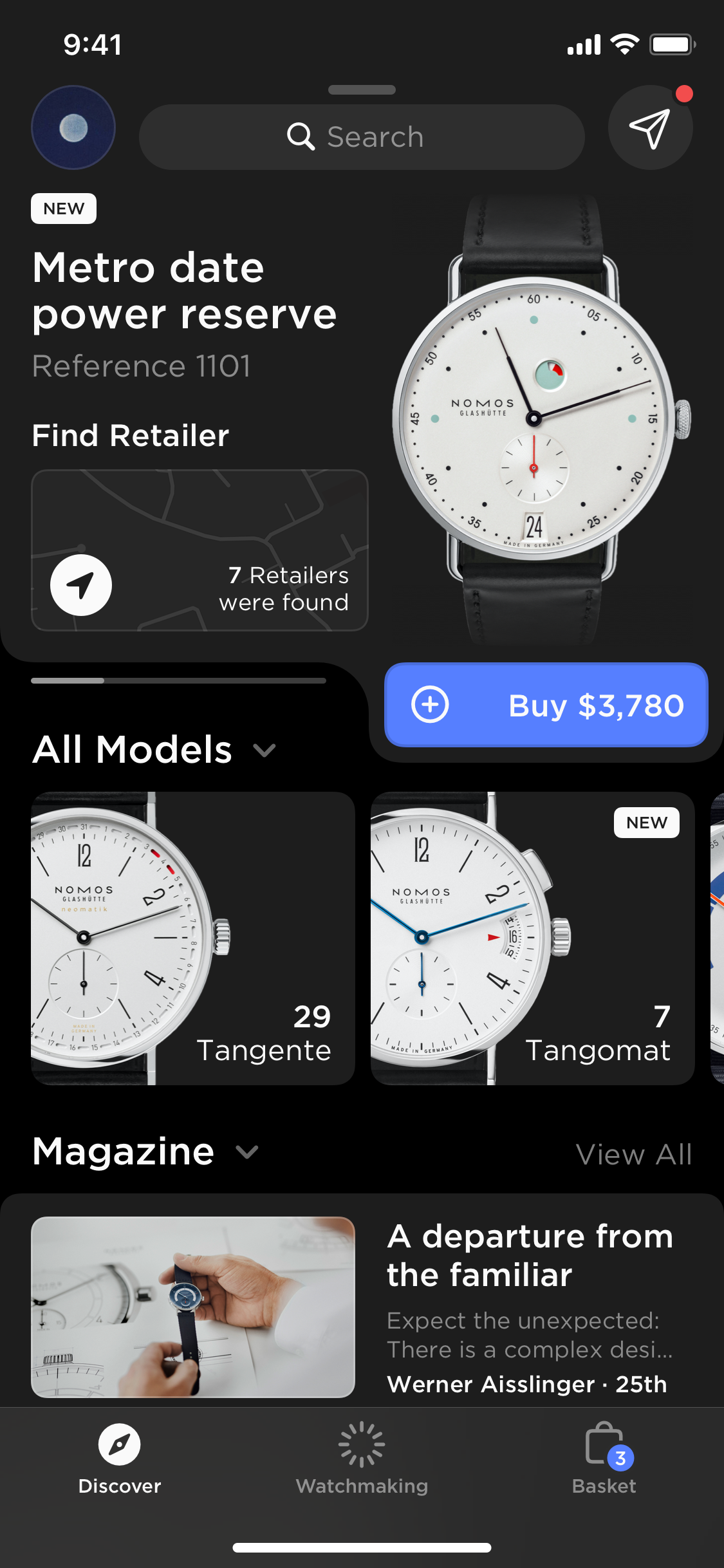 Redesign Watch Store by yuhang on Dribbble