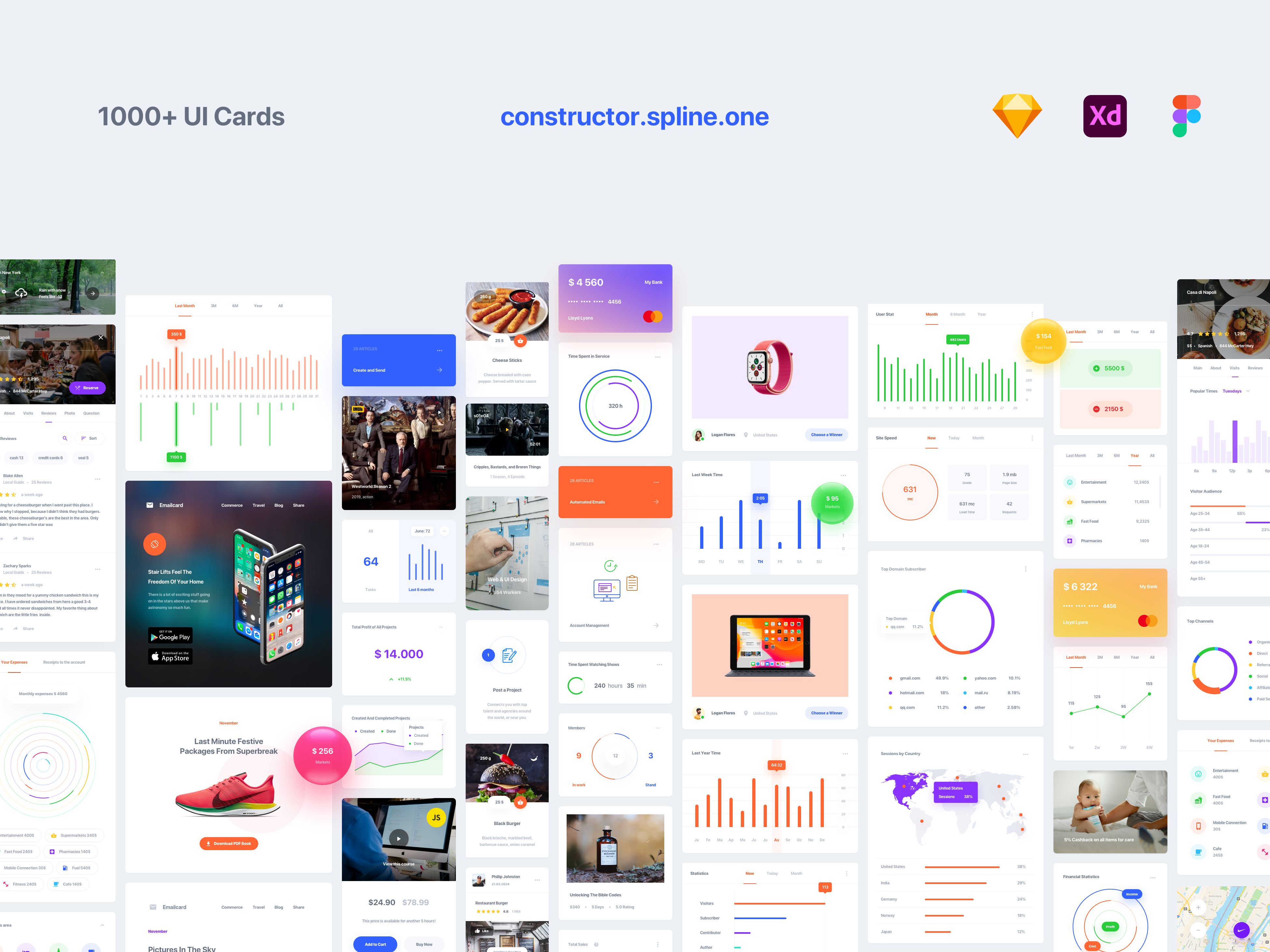 Calendar UI by Spline One on Dribbble