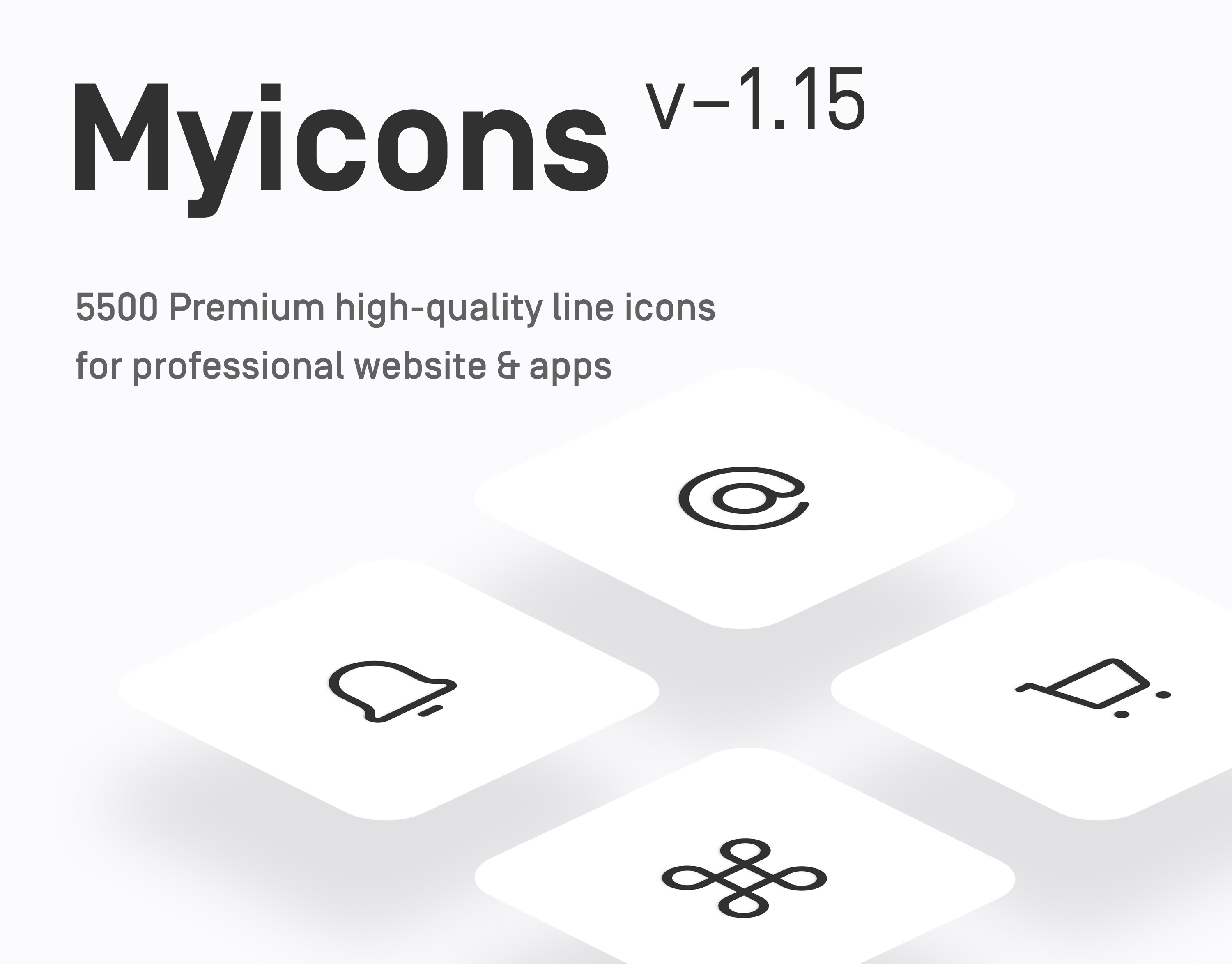Myicons v—1.15 | 5500+ Premium Vector line Icons Pack by Myicons on ...