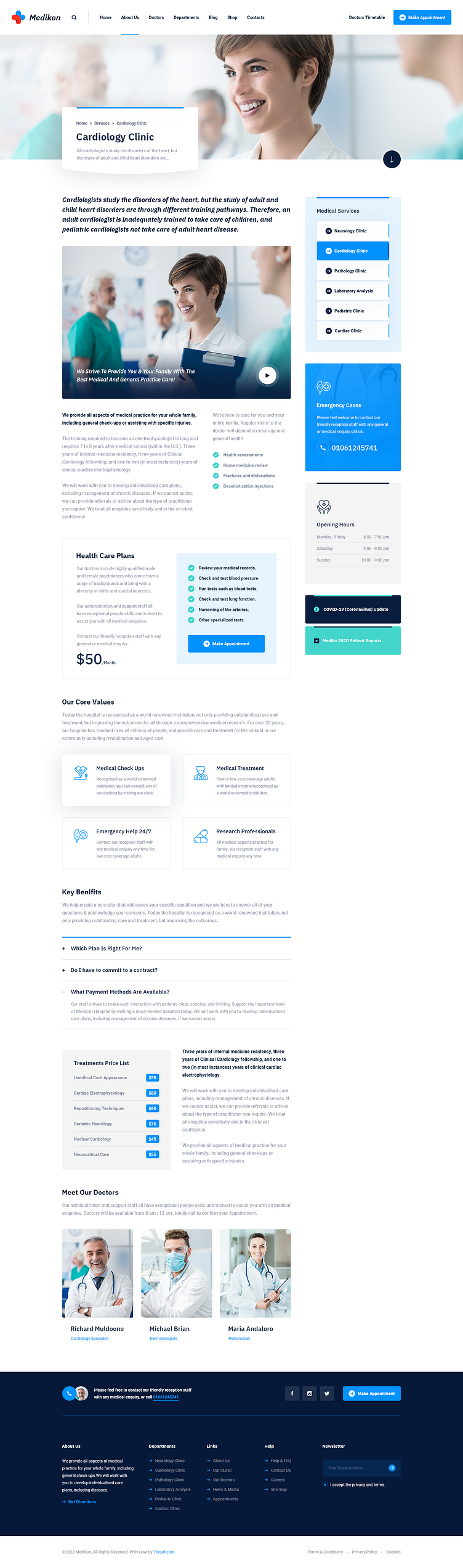 Medikon Main by Mahmoud Baghagho on Dribbble