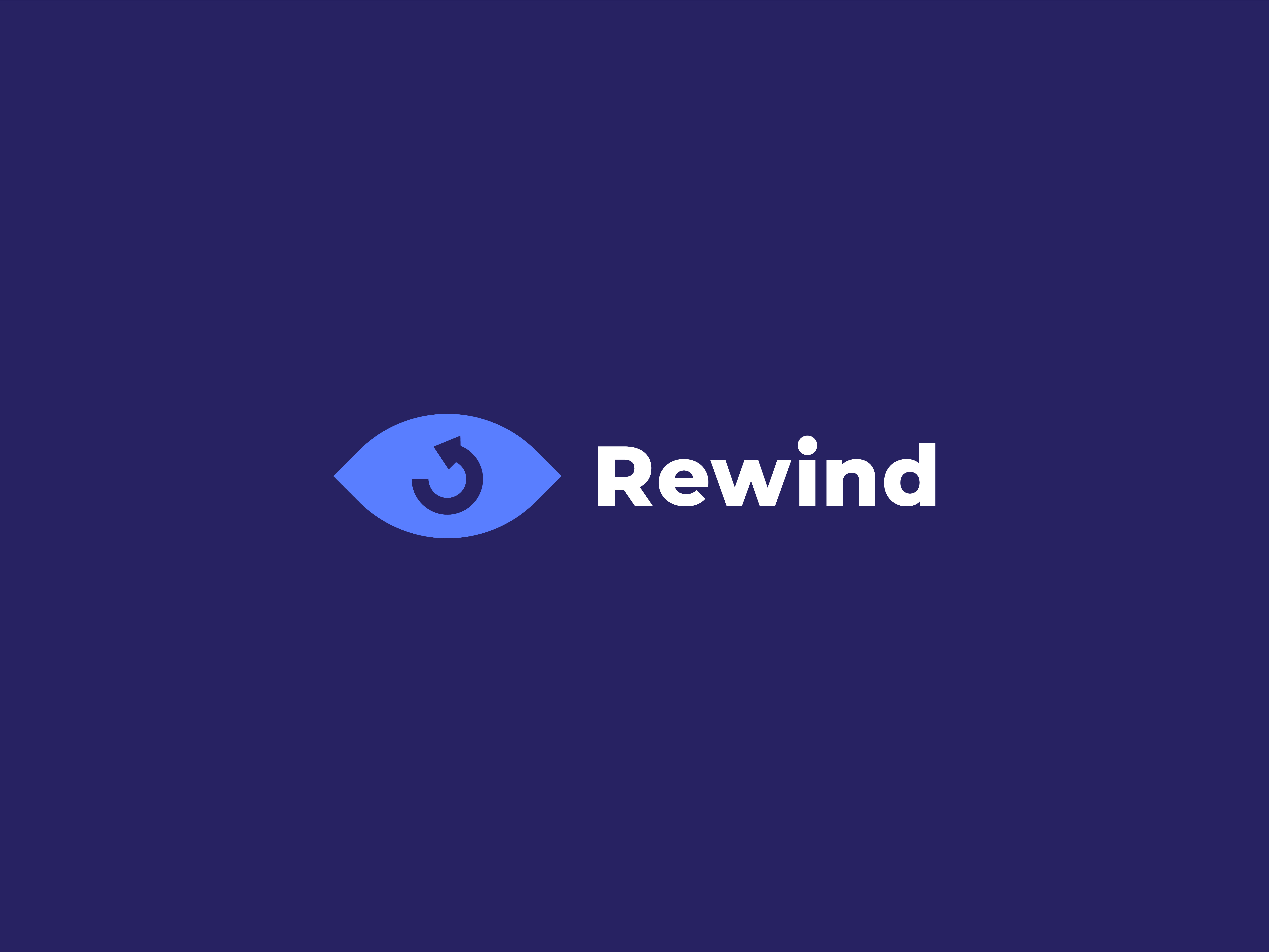 Rewind Logo by Adrian Onea 🇷🇴 on Dribbble
