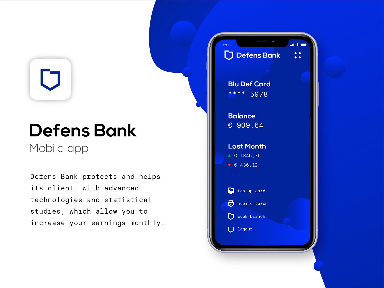 Defens Bank - Brand Identity project by Alessandro Mancini - Logo ...