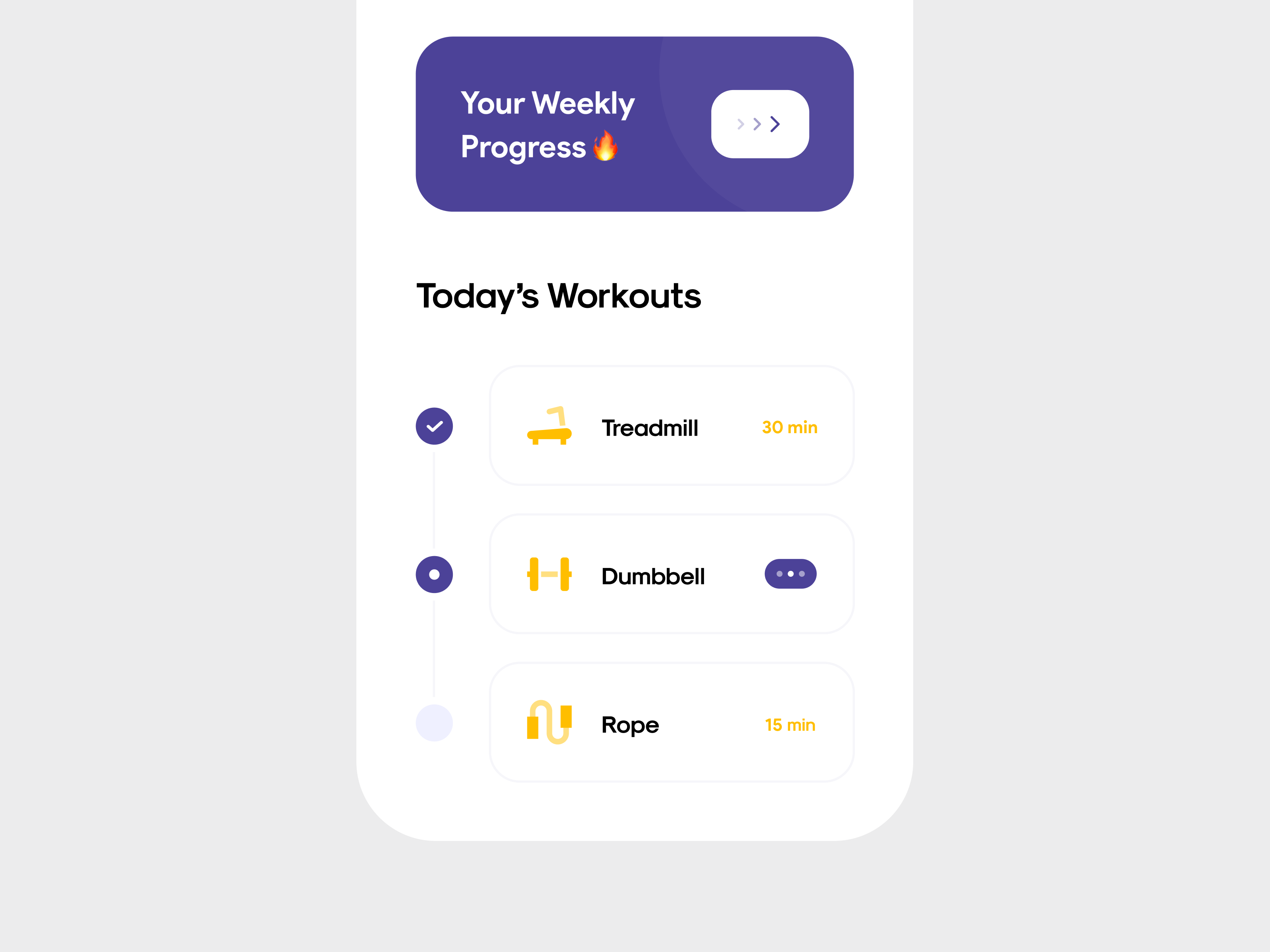 Home Workout App 🔥 by MoRas on Dribbble