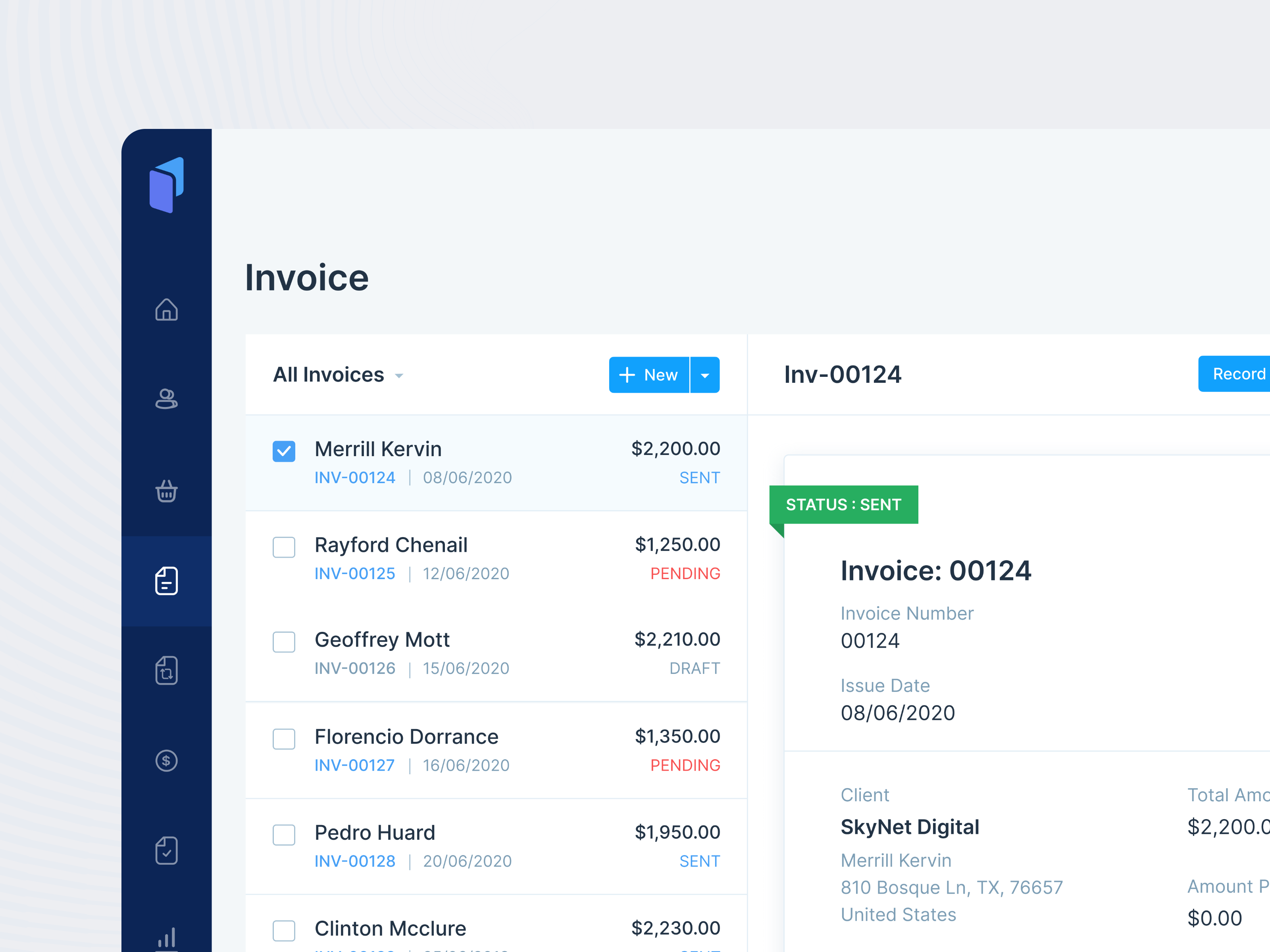 InvoPay Invoice Management System by Shahin Srowar🚀 on Dribbble