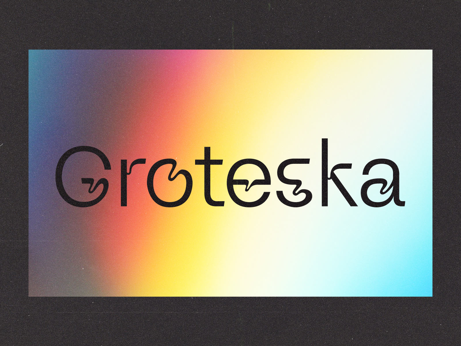 Groteska 01 by Jay Higginbotham on Dribbble