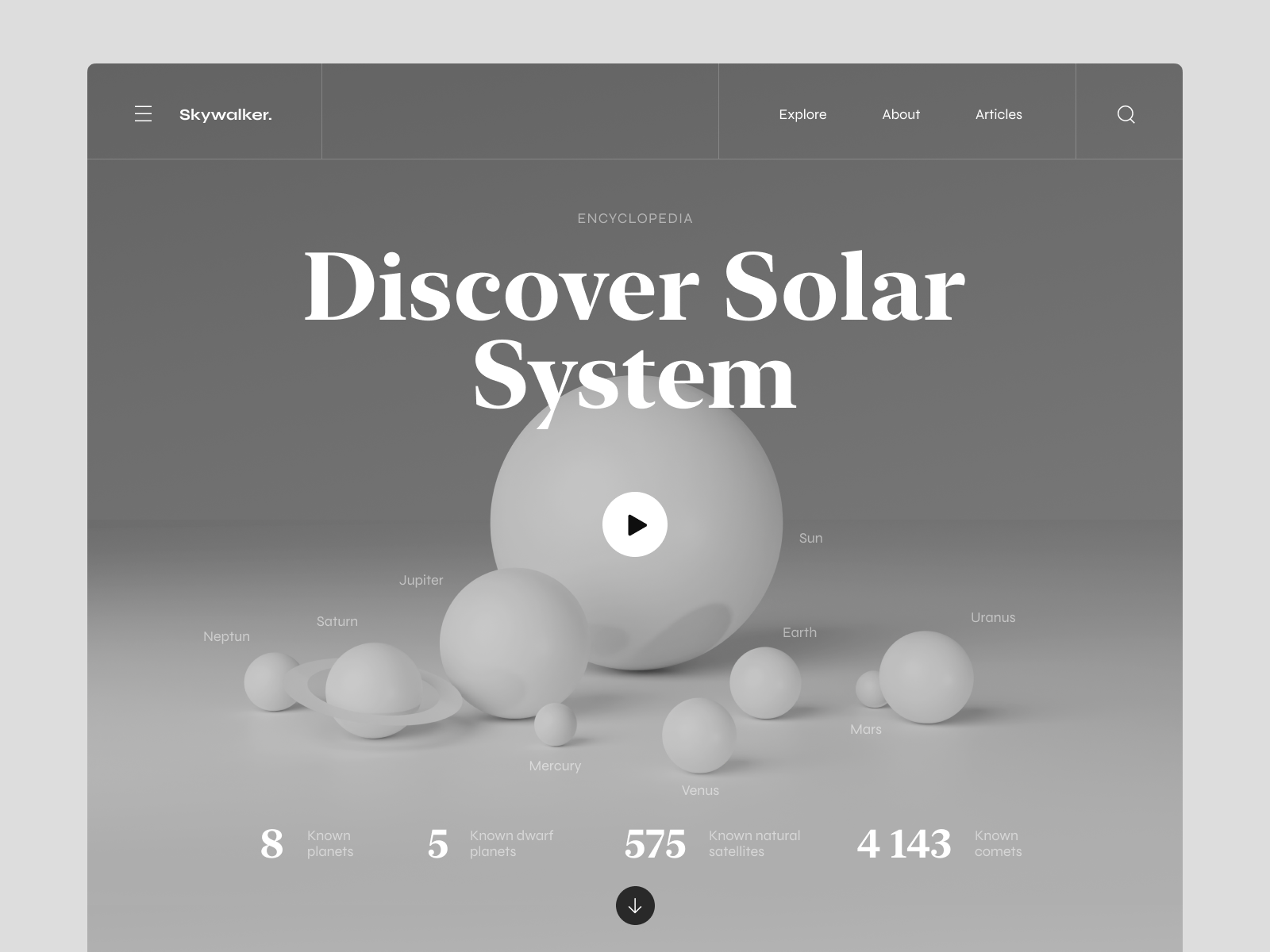 Discover solar system by Max ⚡️ Osichka on Dribbble