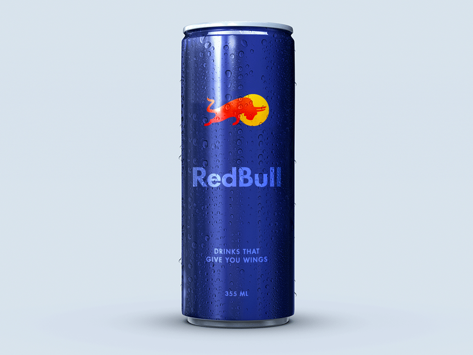 RedBull Logo Redesign Concept by Mihai Dolganiuc on Dribbble