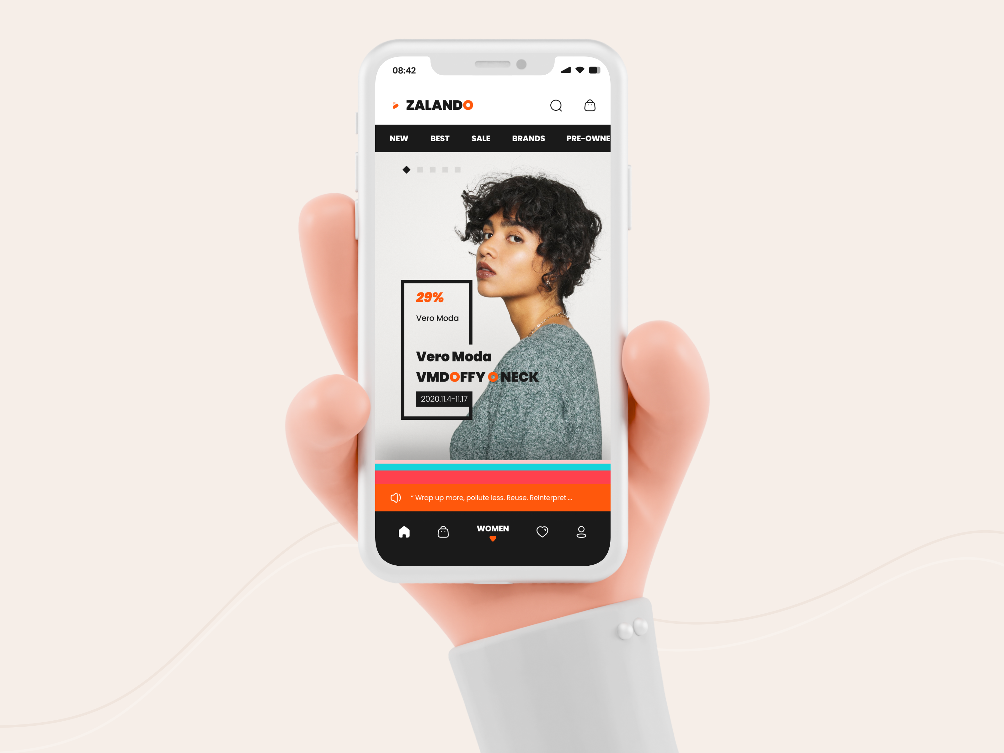 Zalando App Design by YueYue for Top Pick Studio on Dribbble