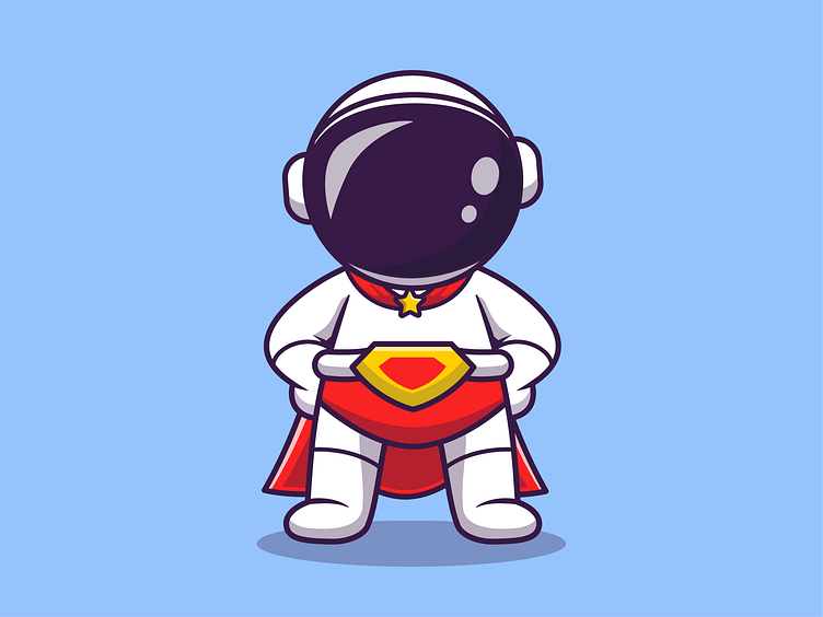 Astro Hero!! 🦸‍♂️👨‍🚀🚀 by catalyst on Dribbble