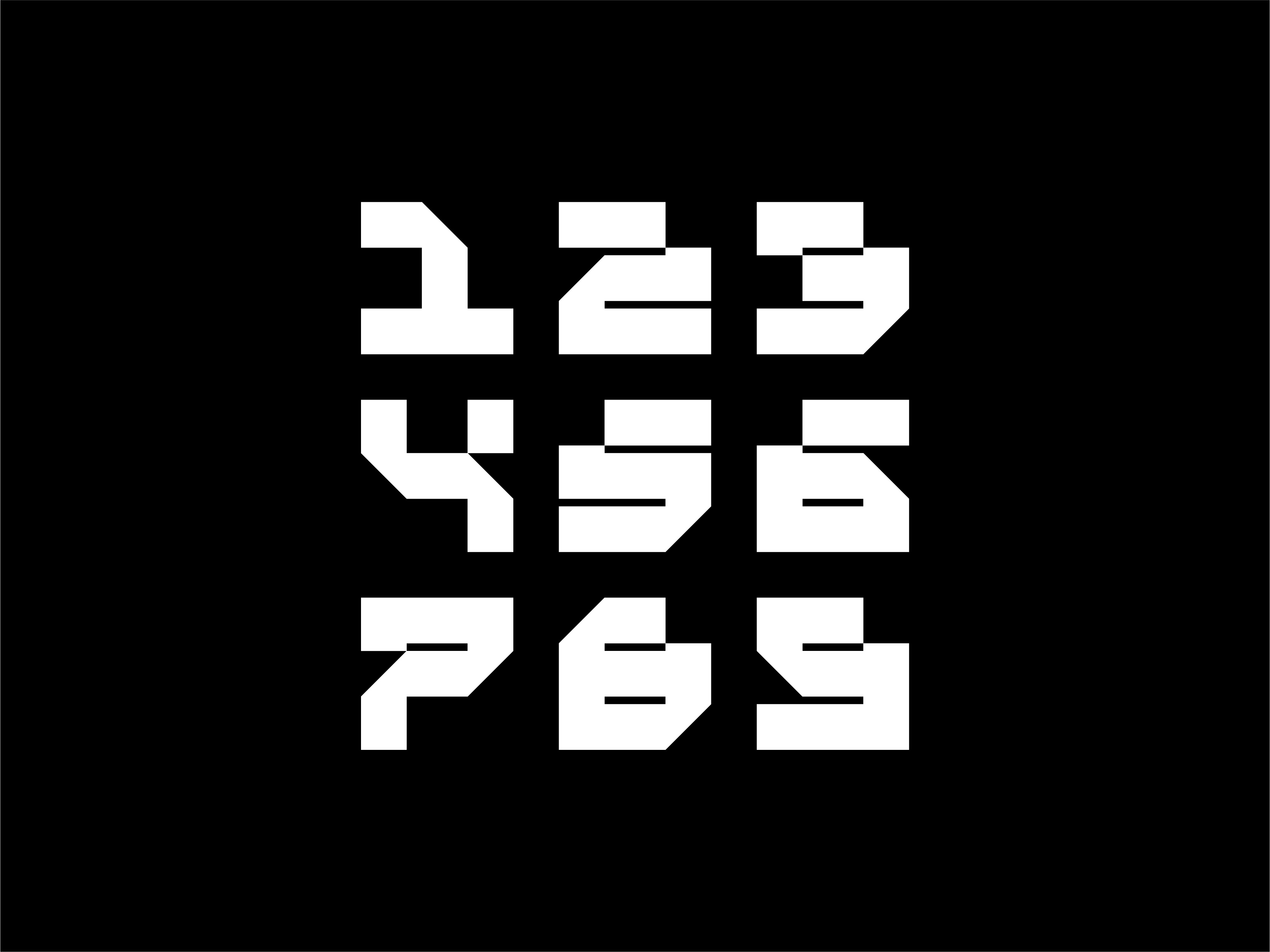 Number Logos by Dylan Menke on Dribbble